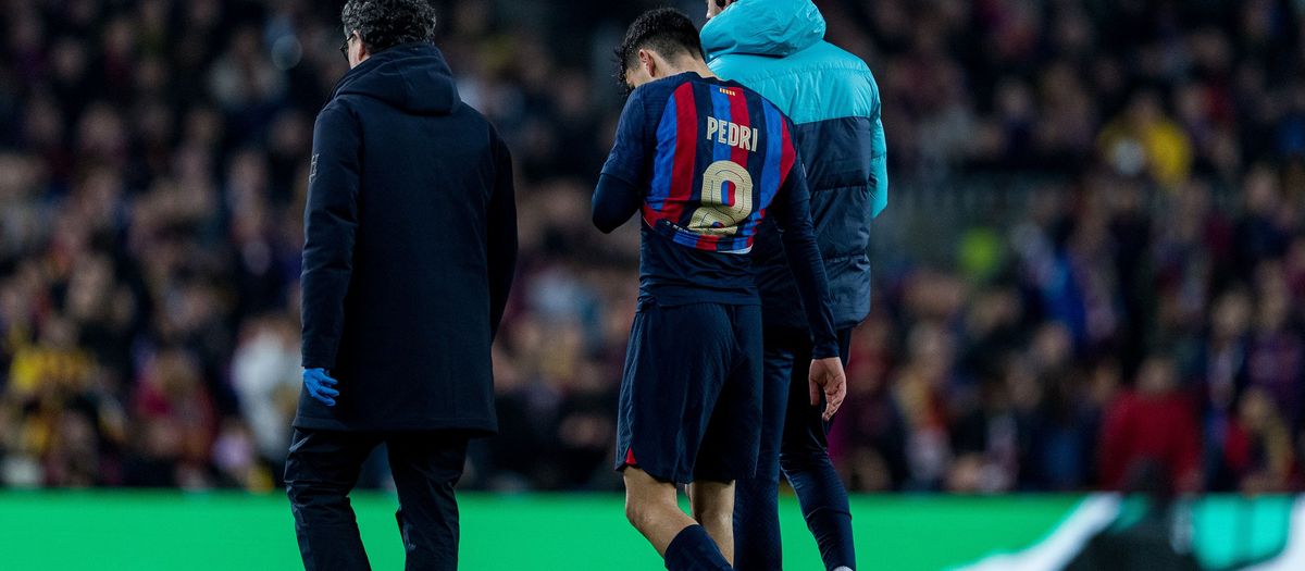 Confirmation of Pedri hamstring injury