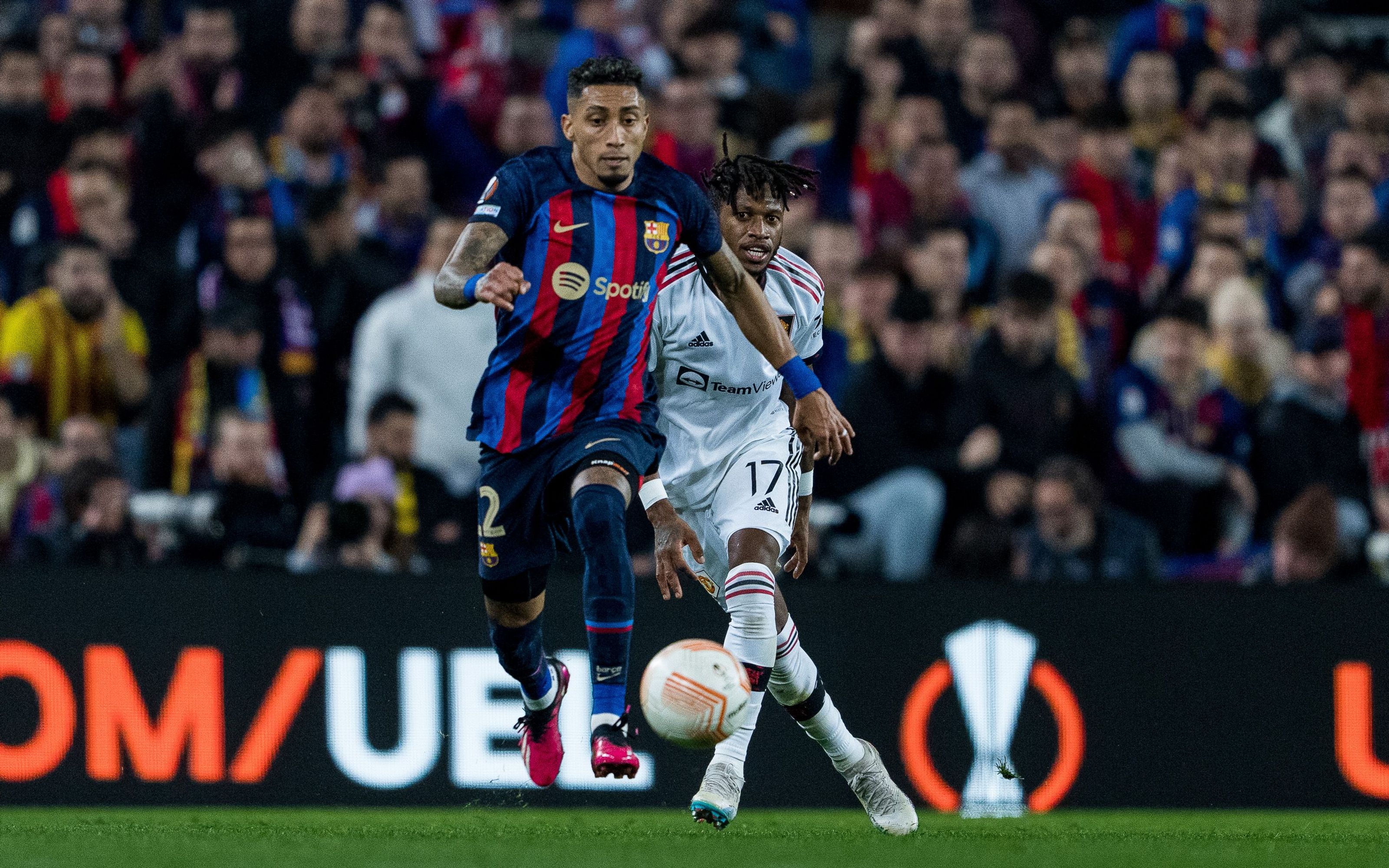 Barça v Manchester United in photos