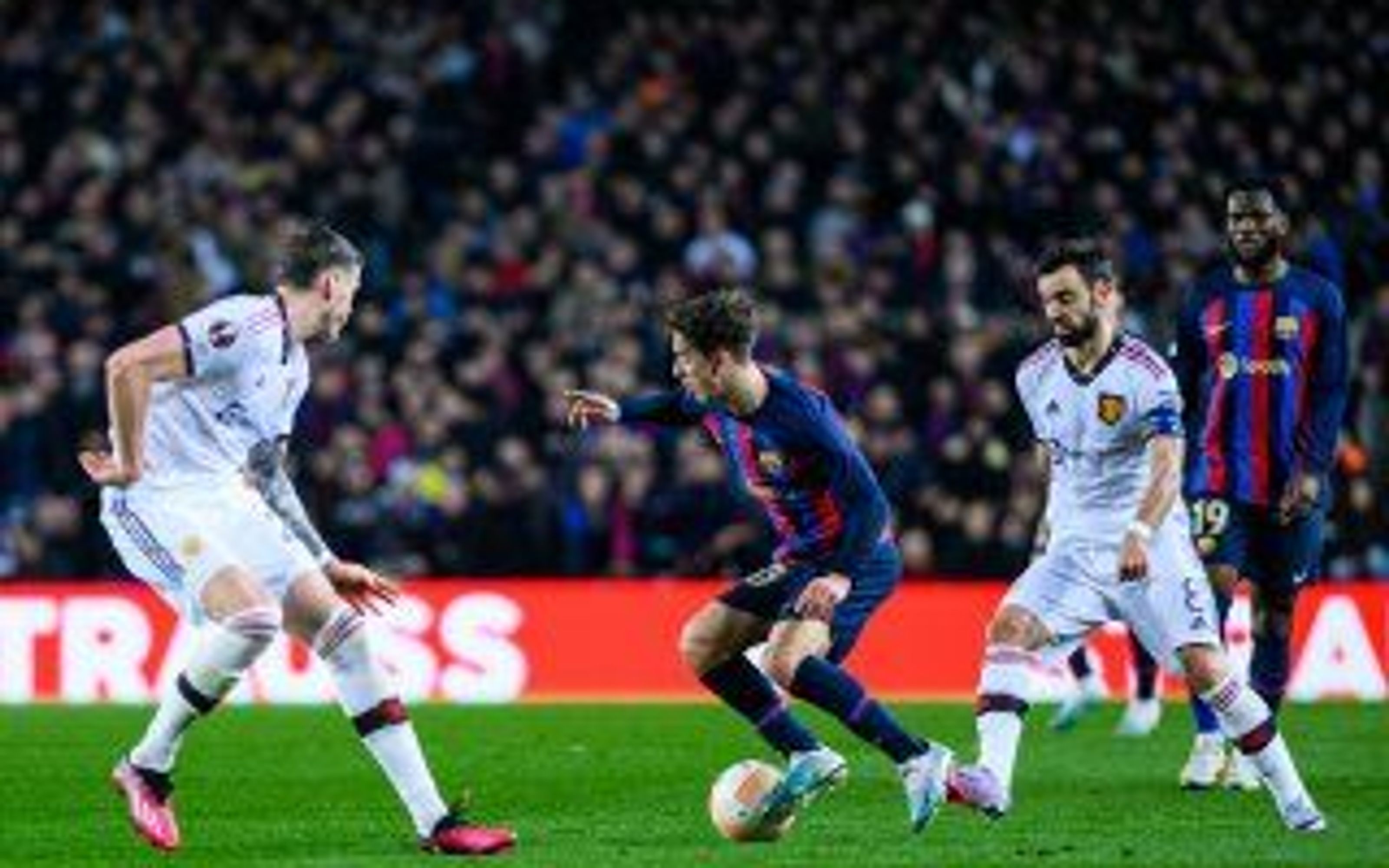Barça v Manchester United in photos