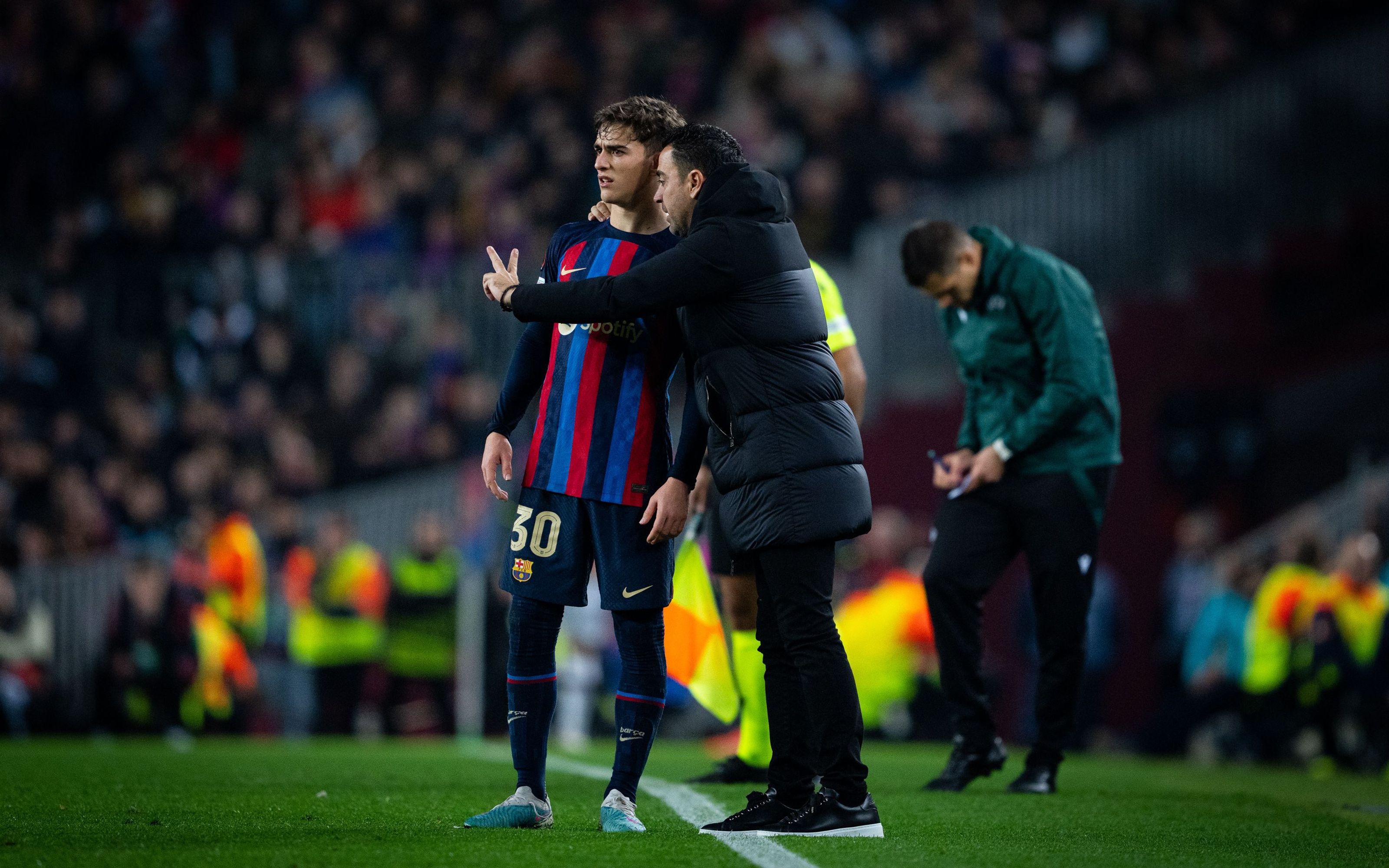 Barça v Manchester United in photos