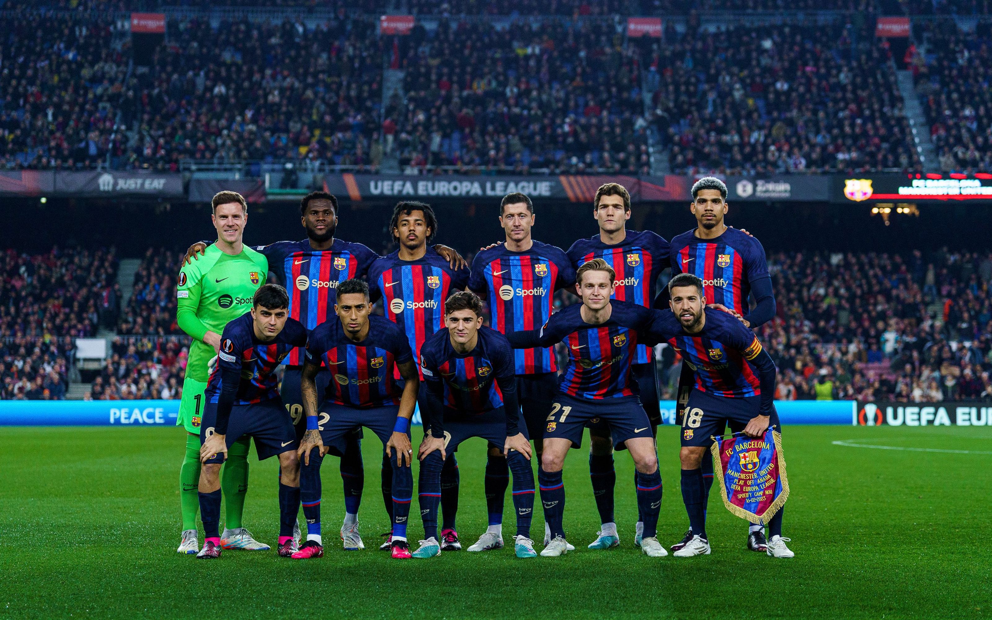 El Barça-Manchester United, en imágenes