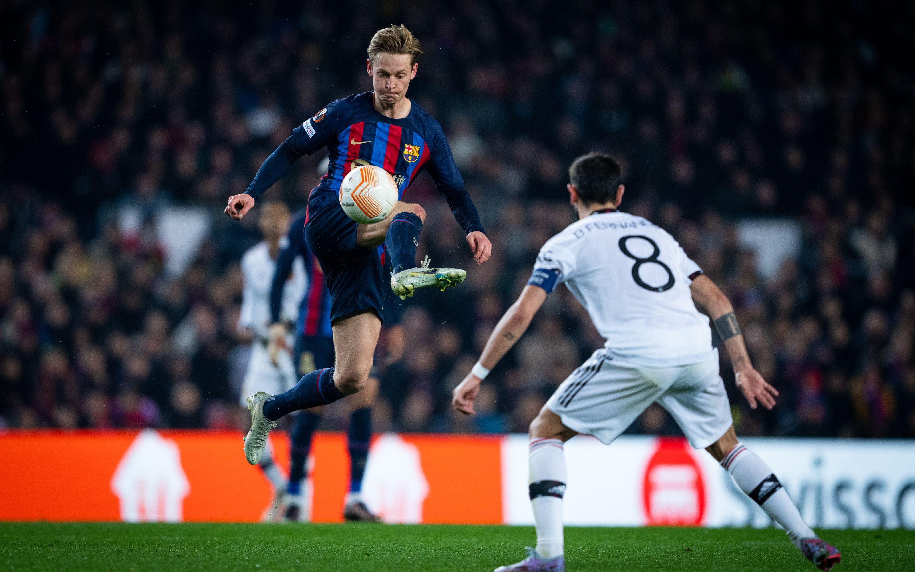Barça v Manchester United in photos