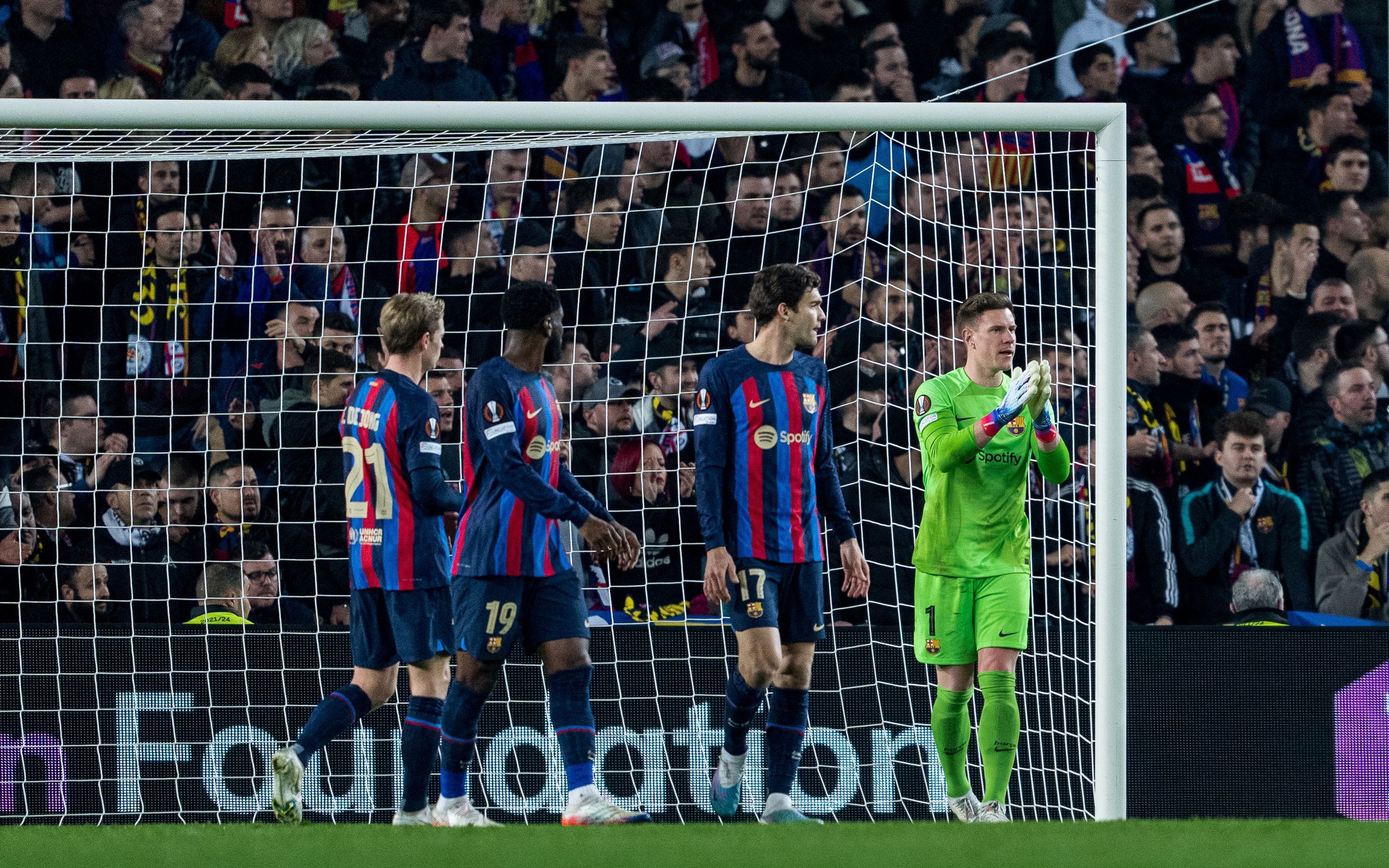 Barça v Manchester United in photos