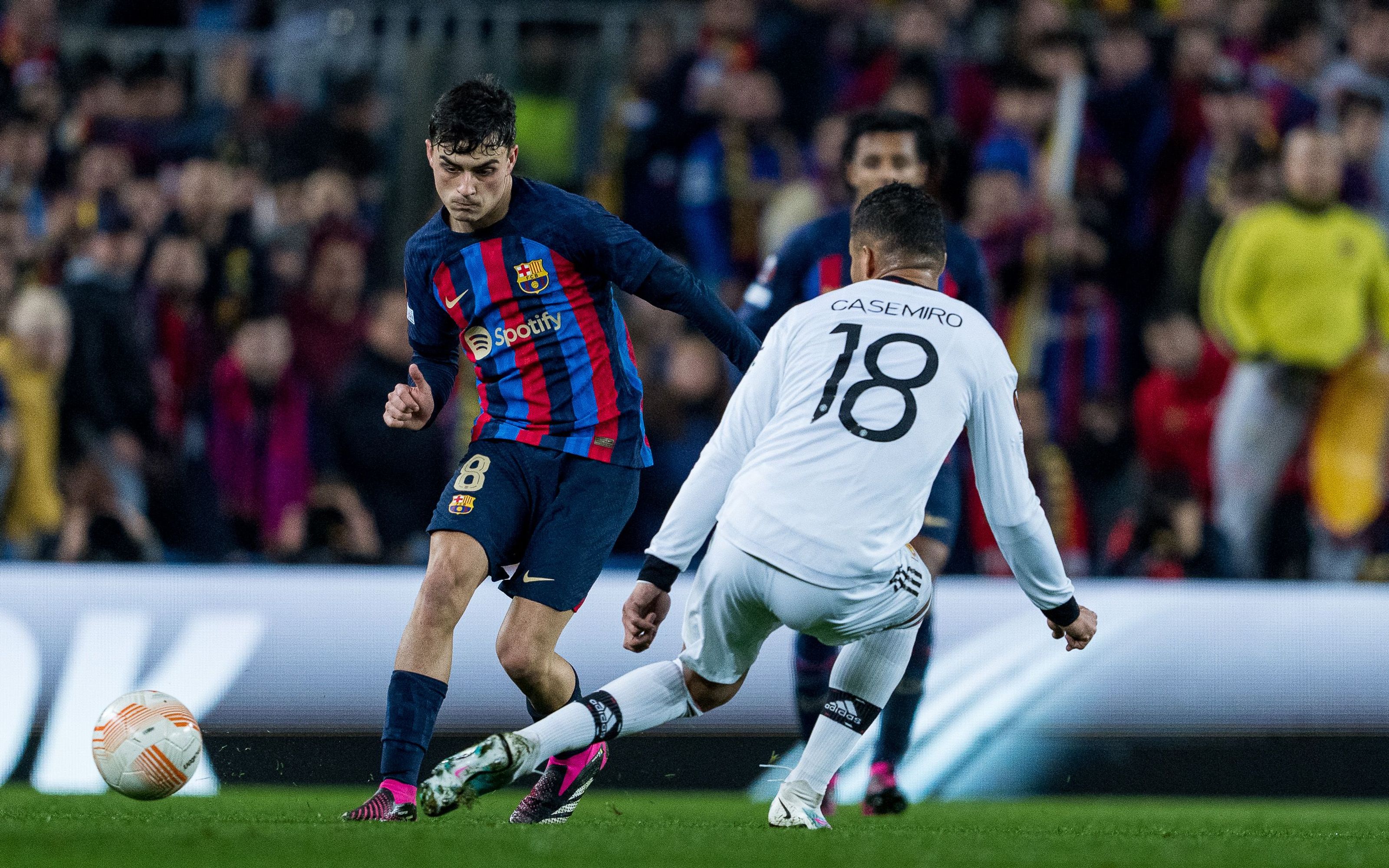 Barça v Manchester United in photos