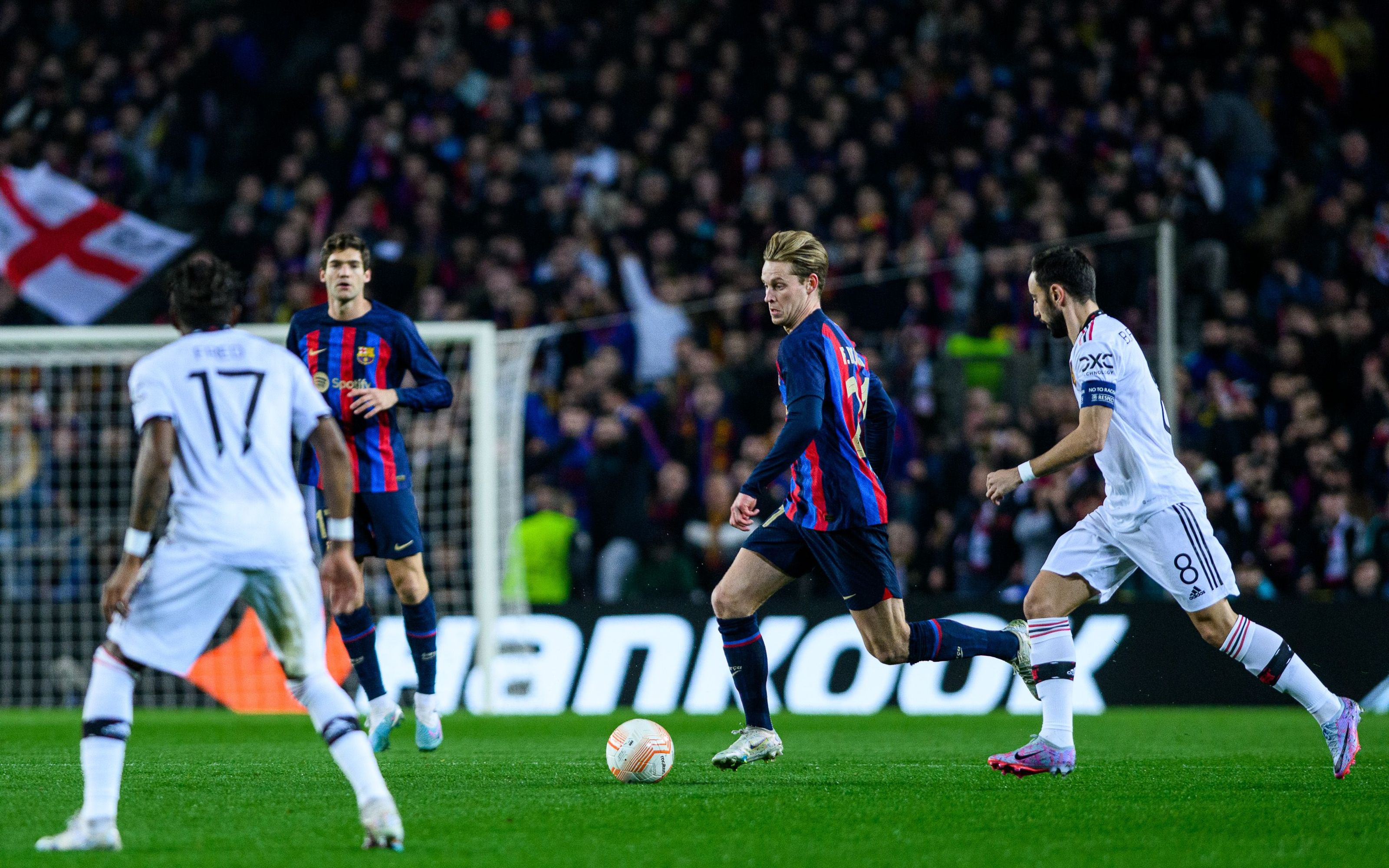 Barça v Manchester United in photos