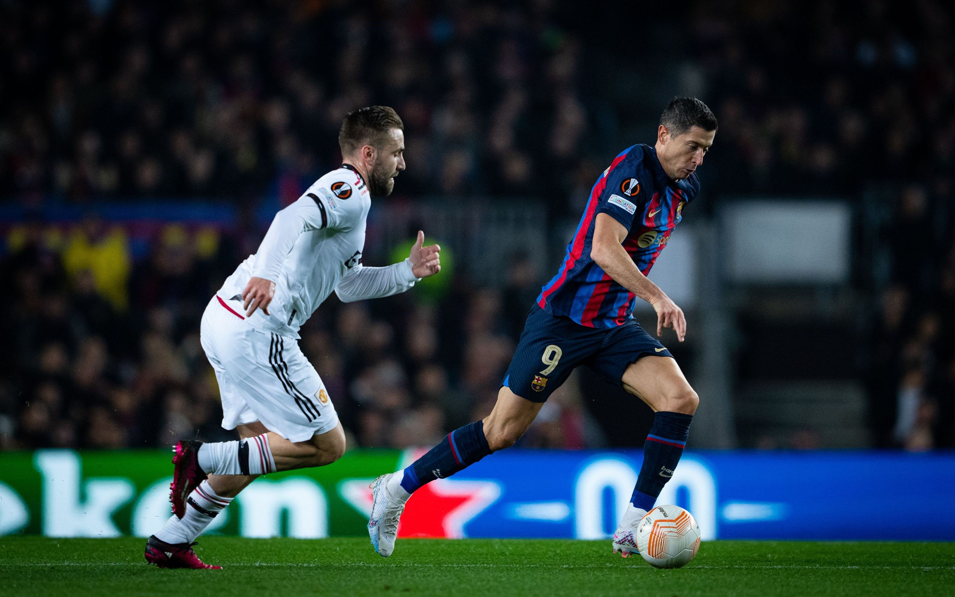 El Barça-Manchester United, en imágenes
