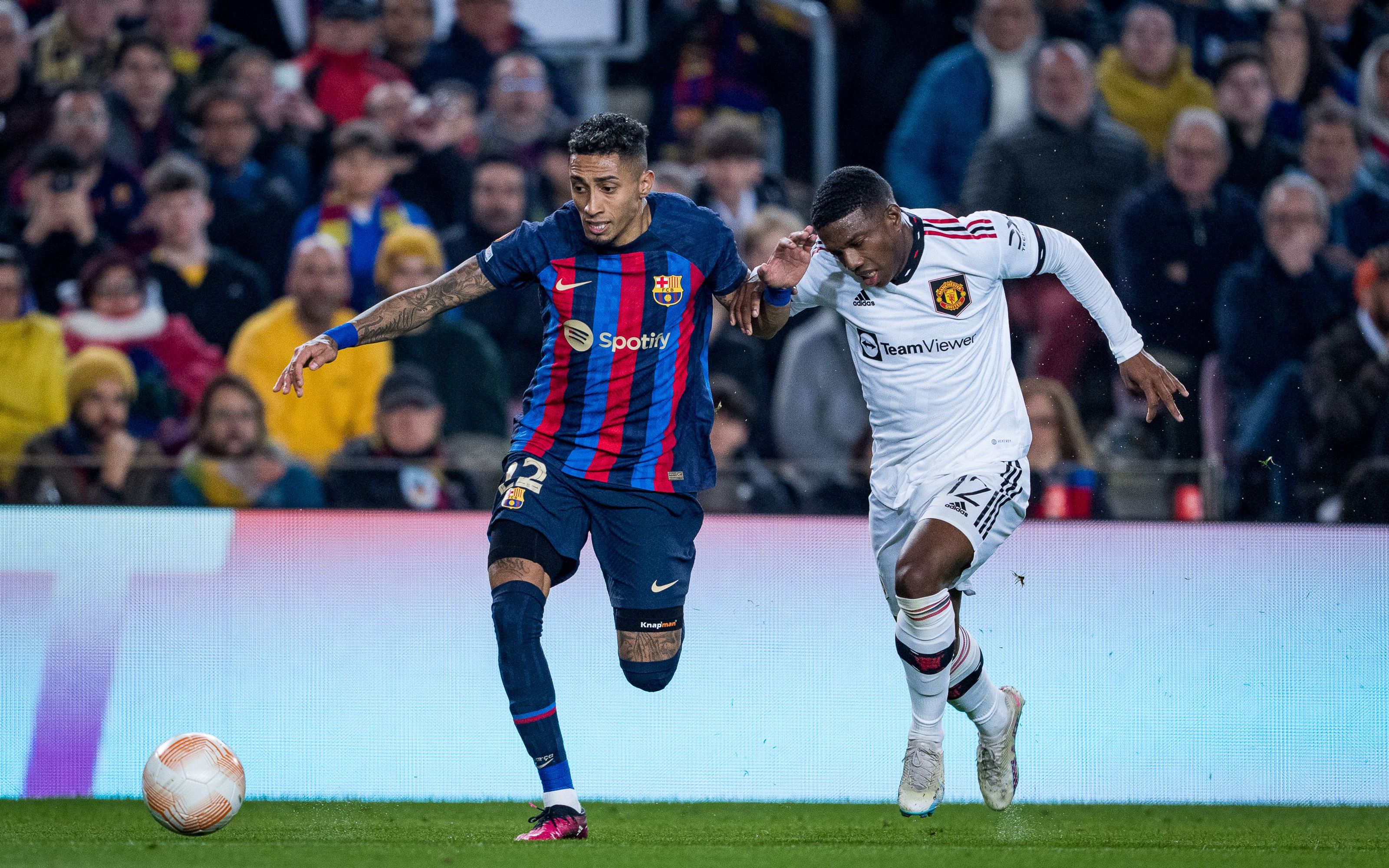 Barça v Manchester United in photos