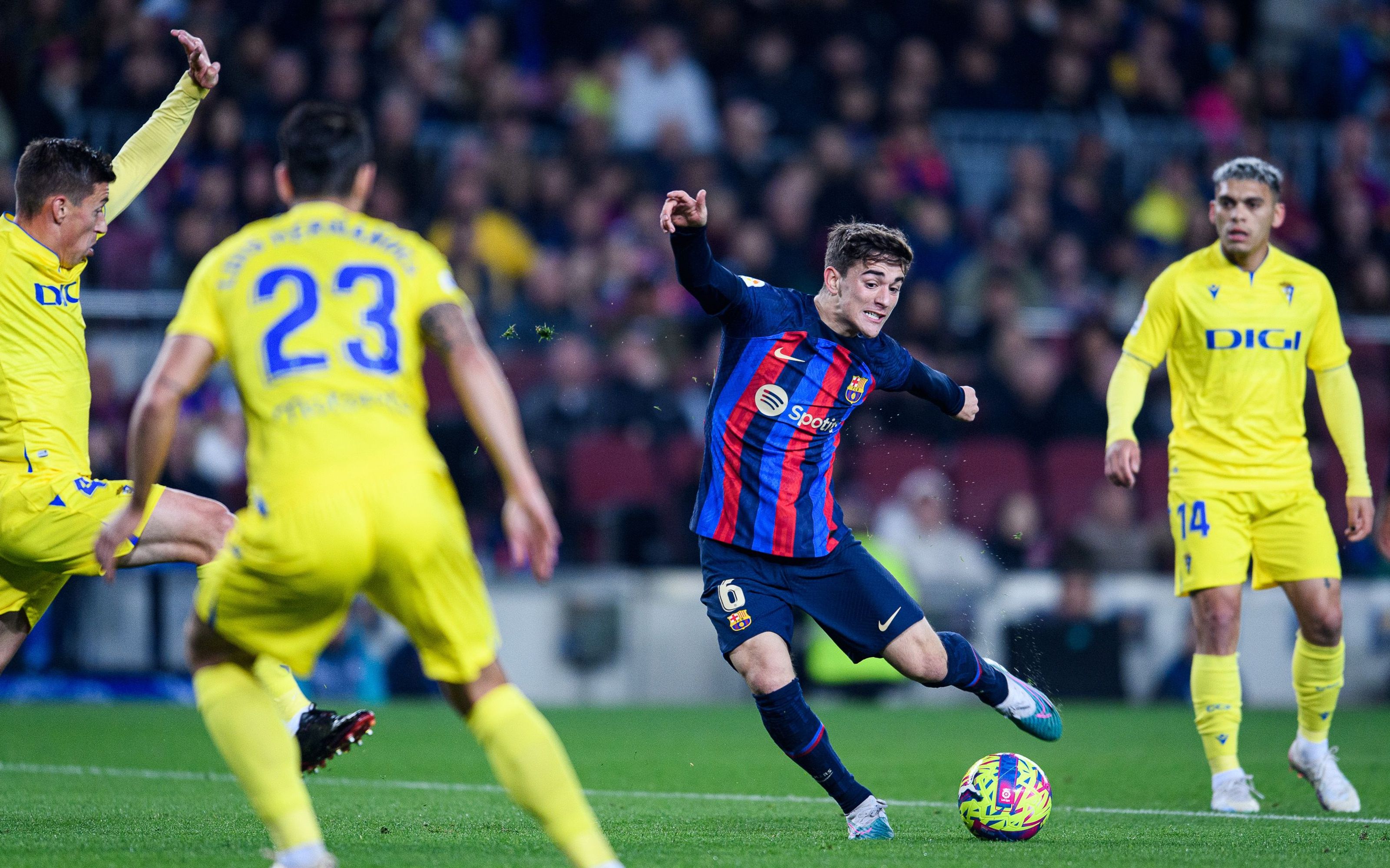 ホームでのカディス戦勝利ギャラリー（2-0）