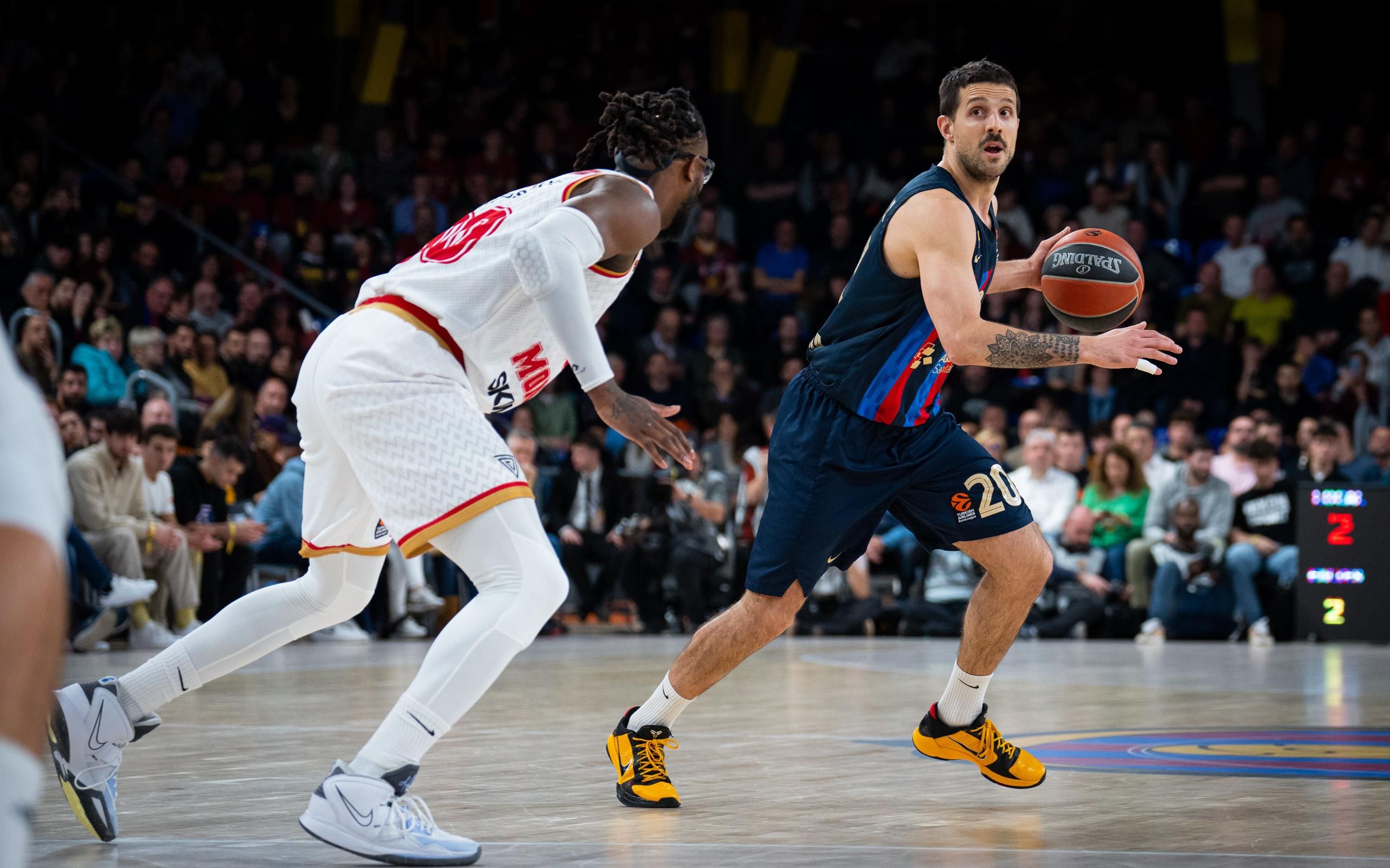 Barça - Mónaco (80-70)