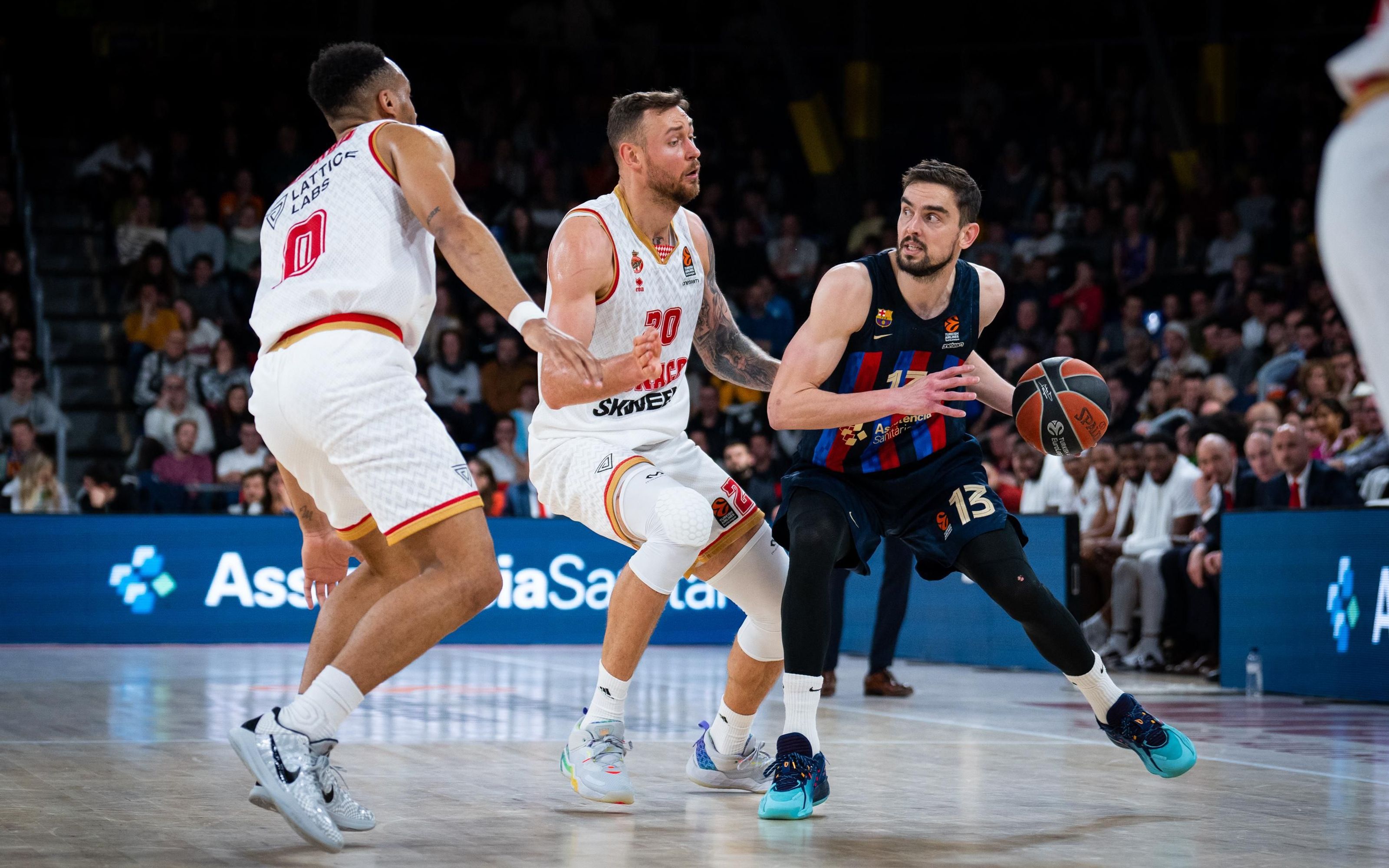 Barça - Mónaco (80-70)