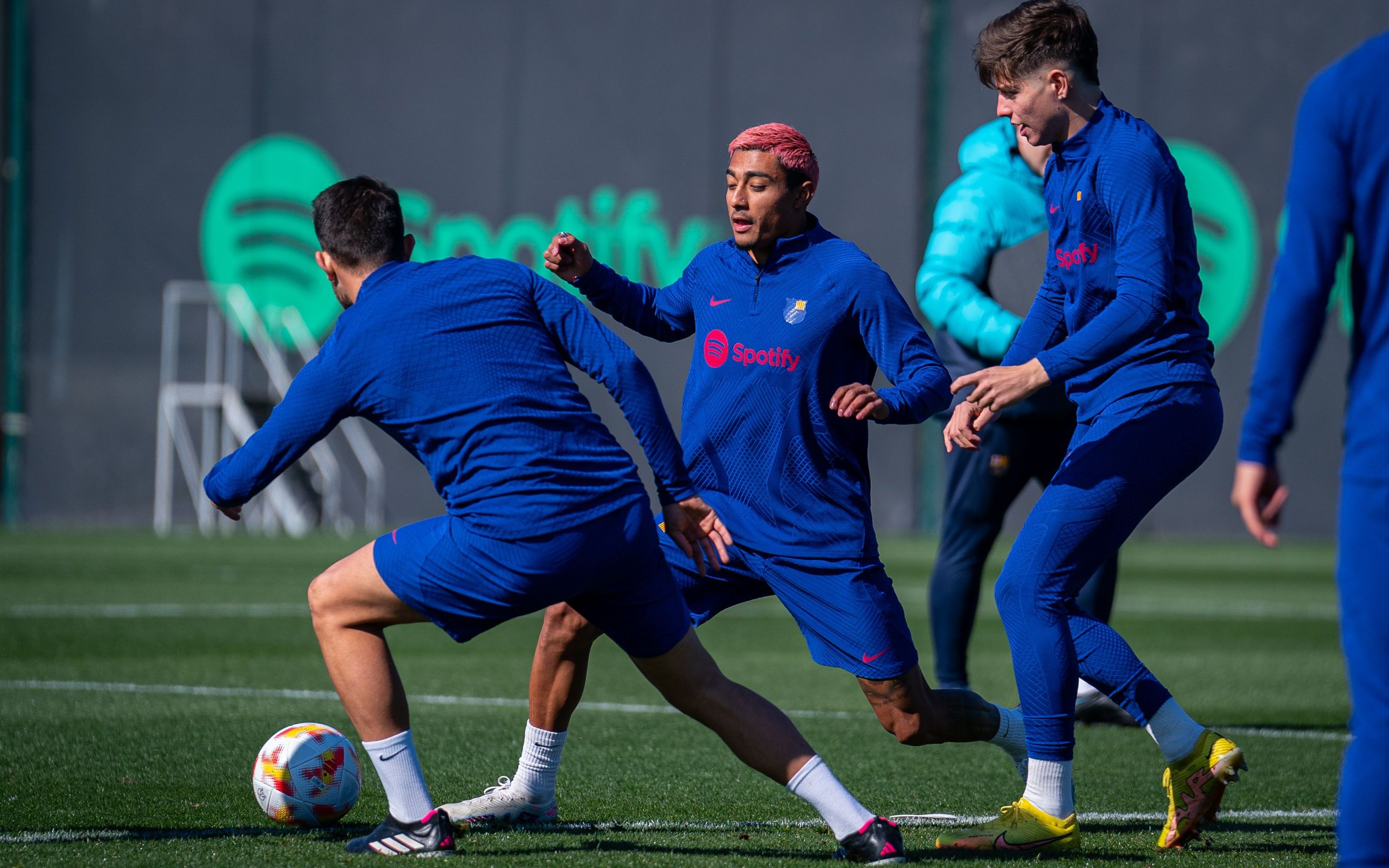 El entrenamiento previo al Clásico de Copa, en imágenes (01/03/2023)