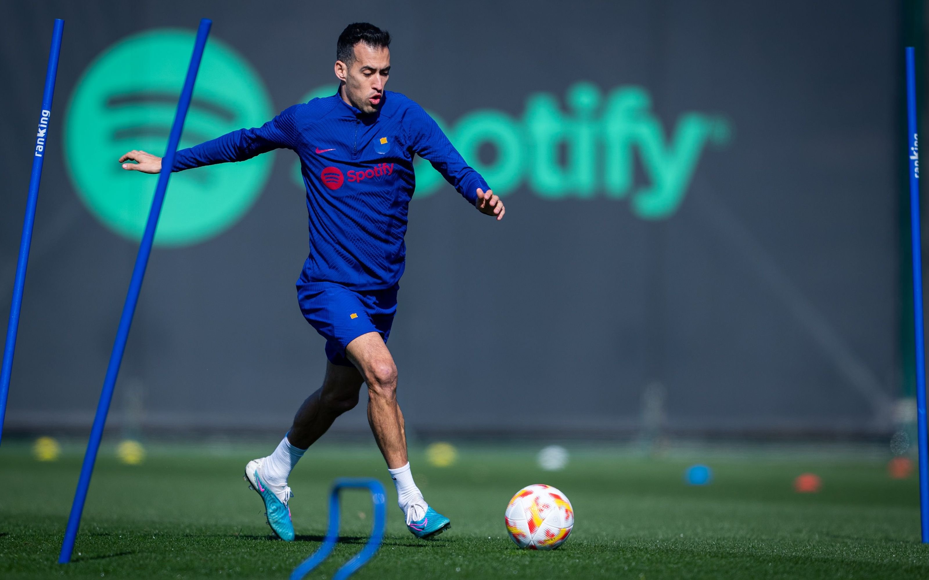 El entrenamiento previo al Clásico de Copa, en imágenes (01/03/2023)