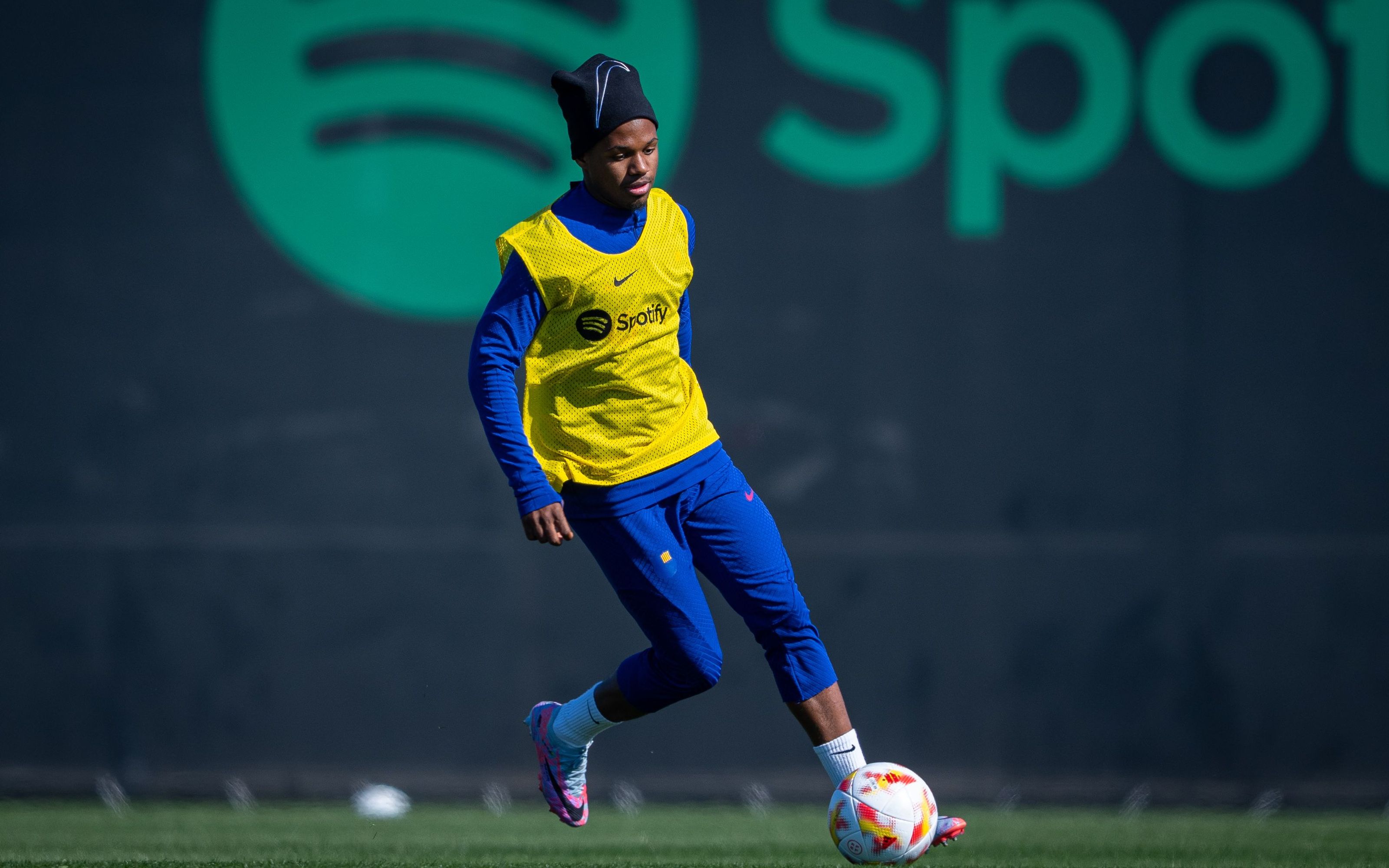El entrenamiento previo al Clásico de Copa, en imágenes (01/03/2023)