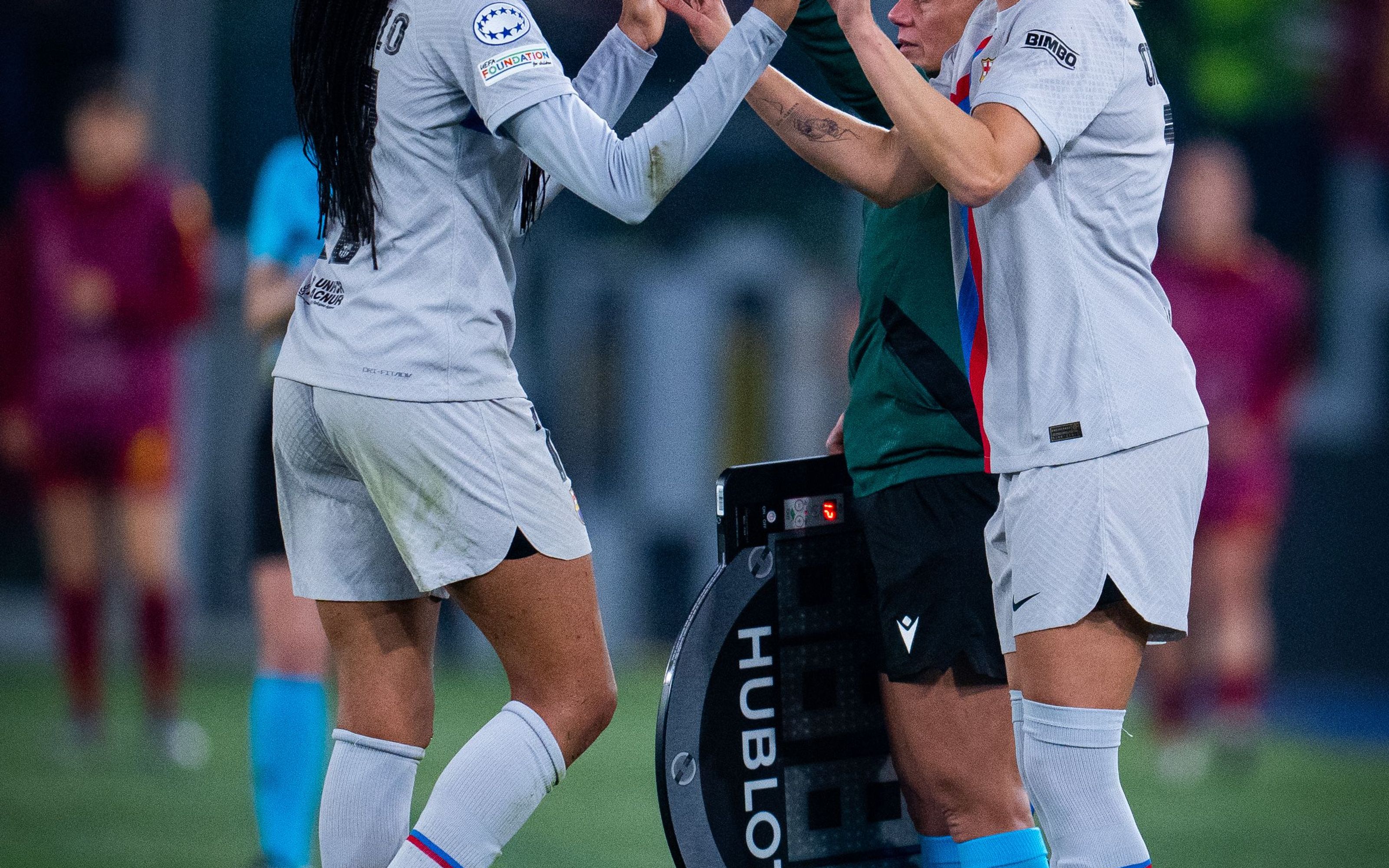 AS Roma - FC Barcelona (0-1) Ida cuartos de final WUCL