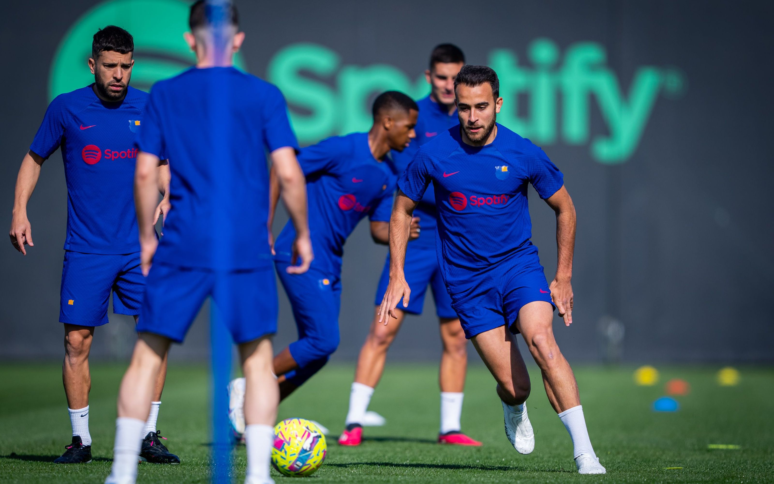 Joint training session with Barça Atlètic (22-03)