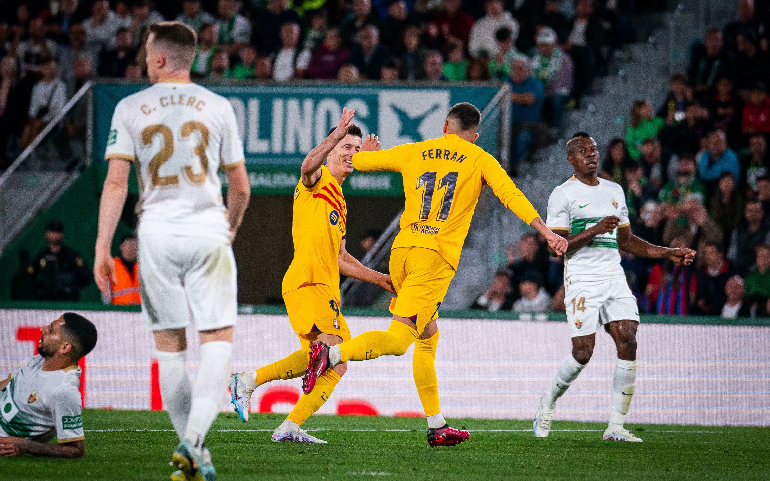 The best photos from the win away at Elche