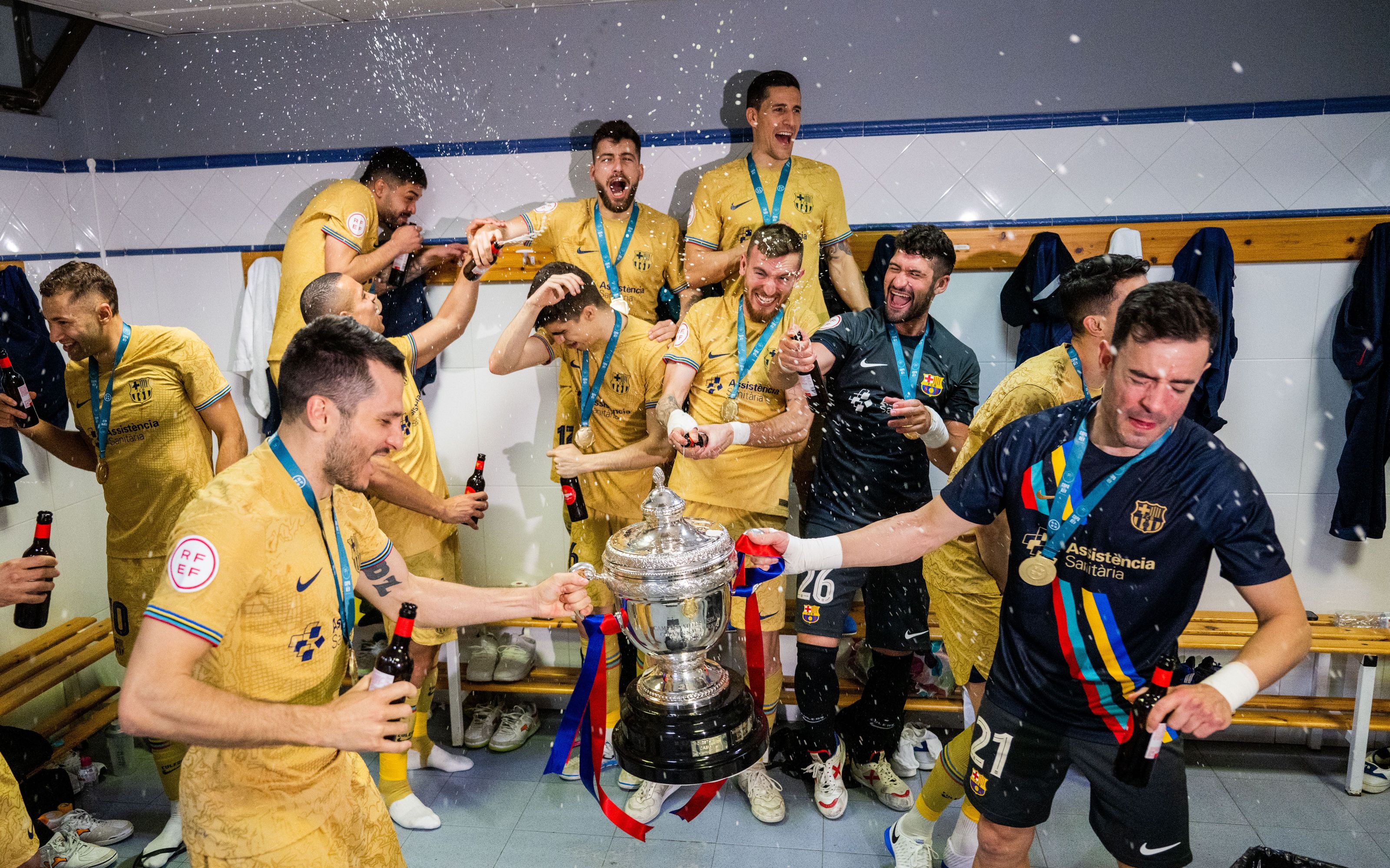 Copa del Rey celebrations