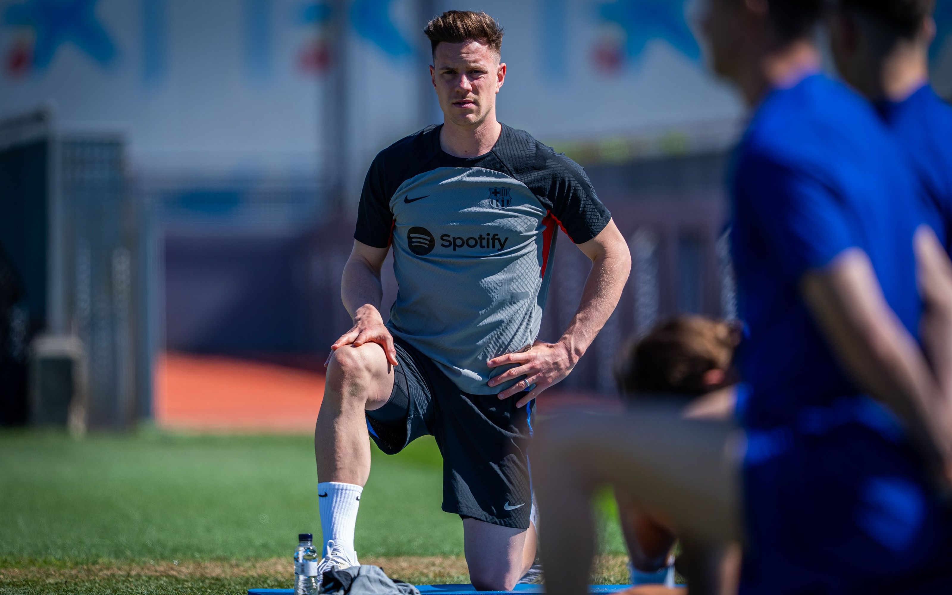 Sunday training session after win at Elche