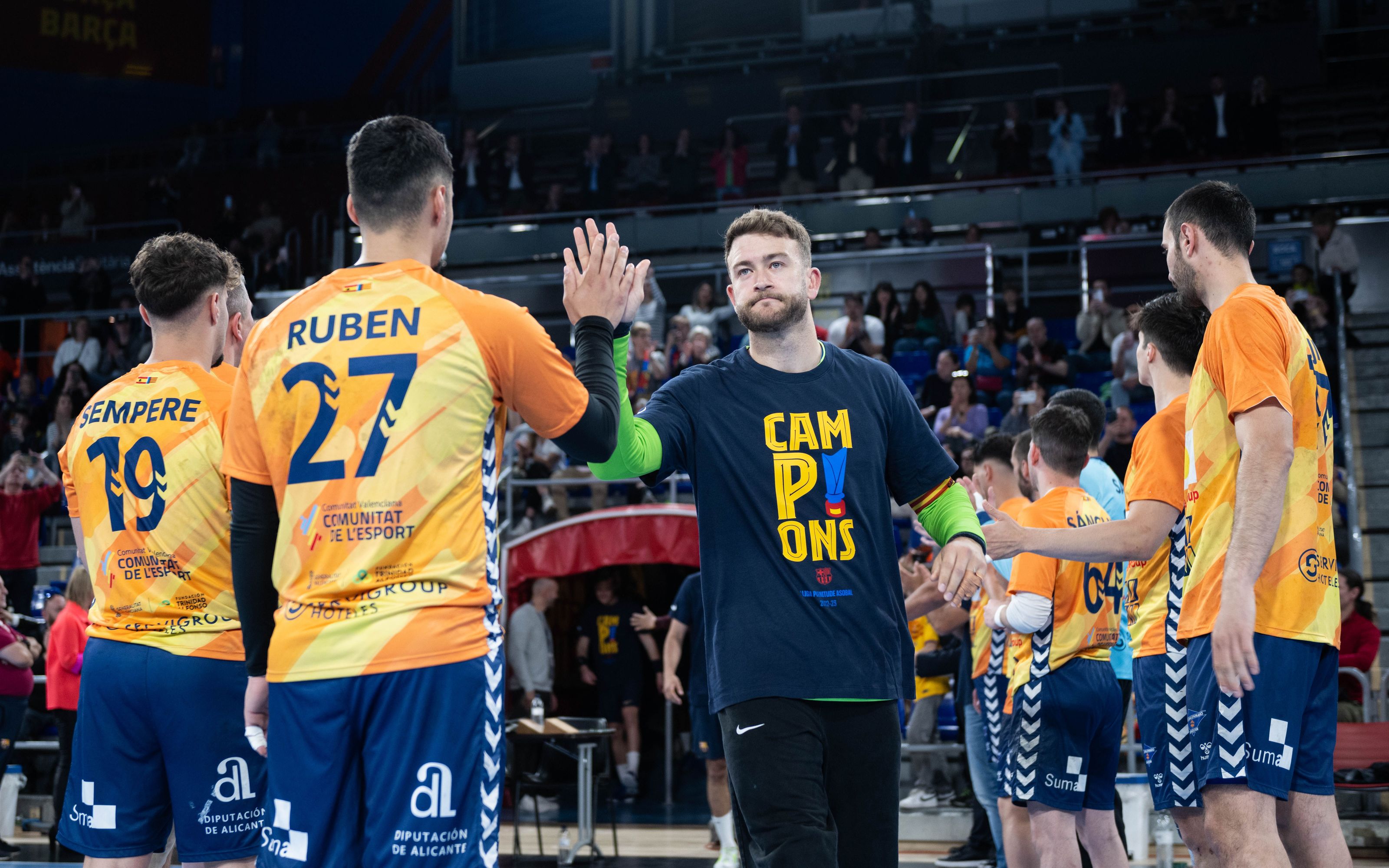 Barça - TM Benidorm (45-34)