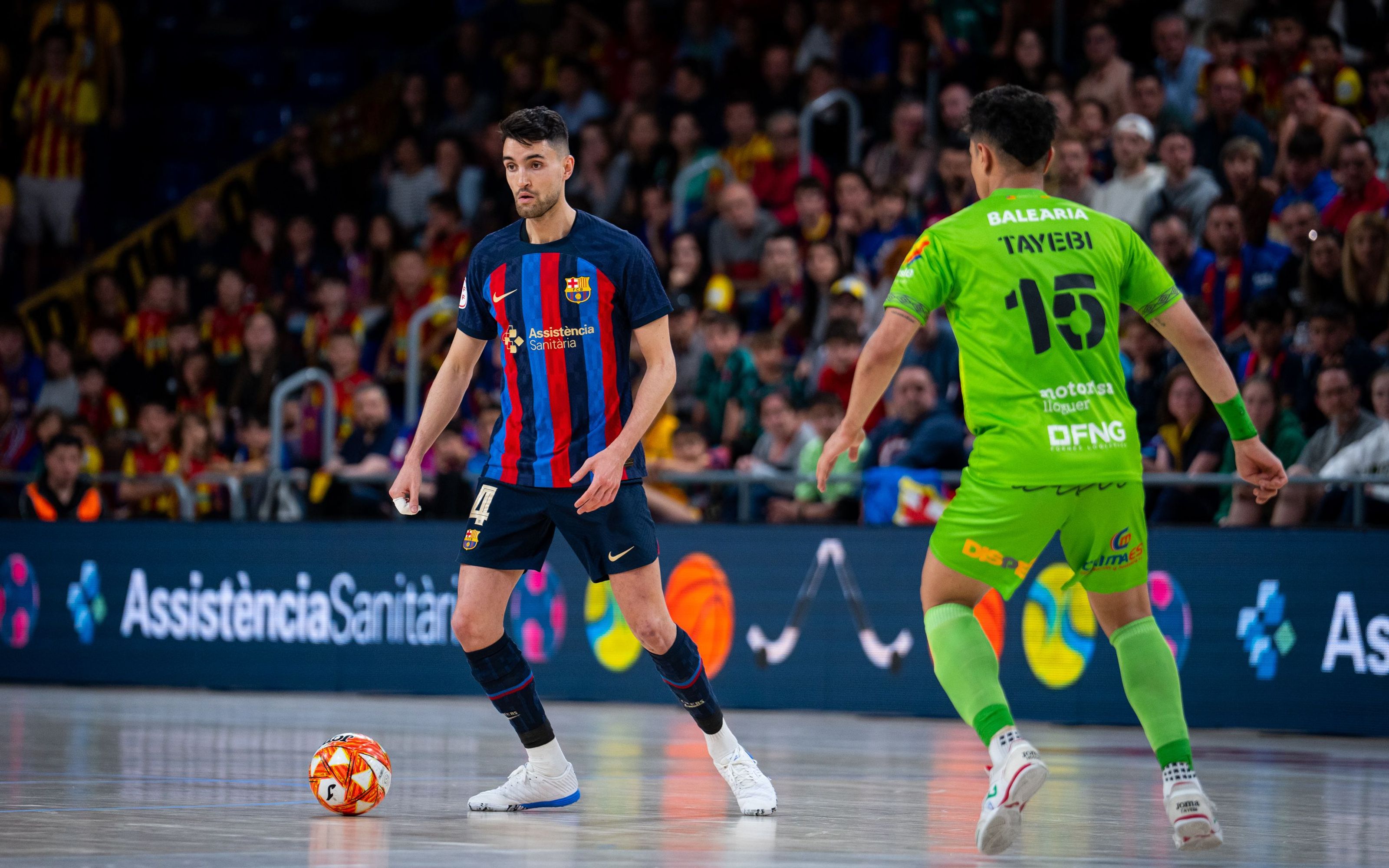 Barça 4-4 Palma Futsal