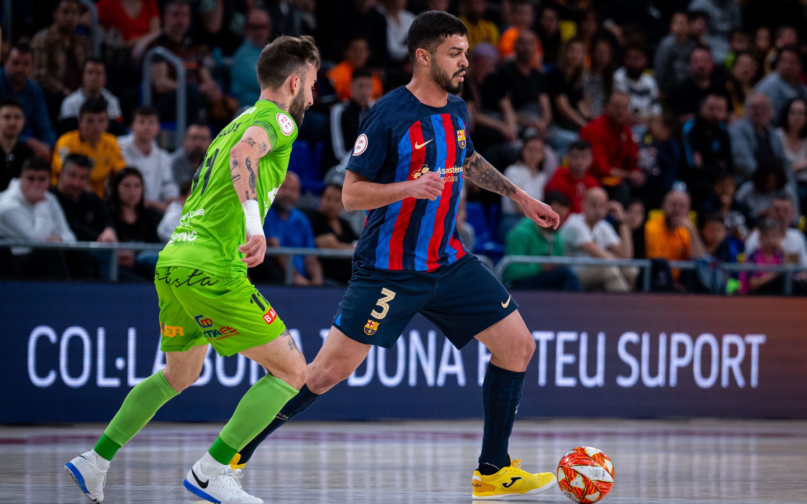 Barça 4-4 Palma Futsal