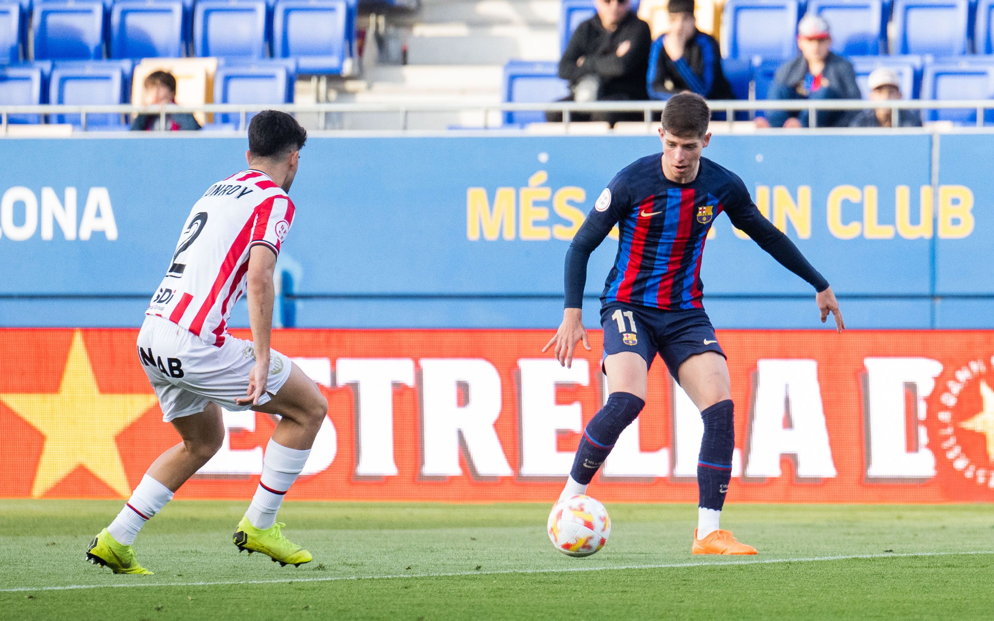Barça Atlètic - SD Logroñés (3-0)