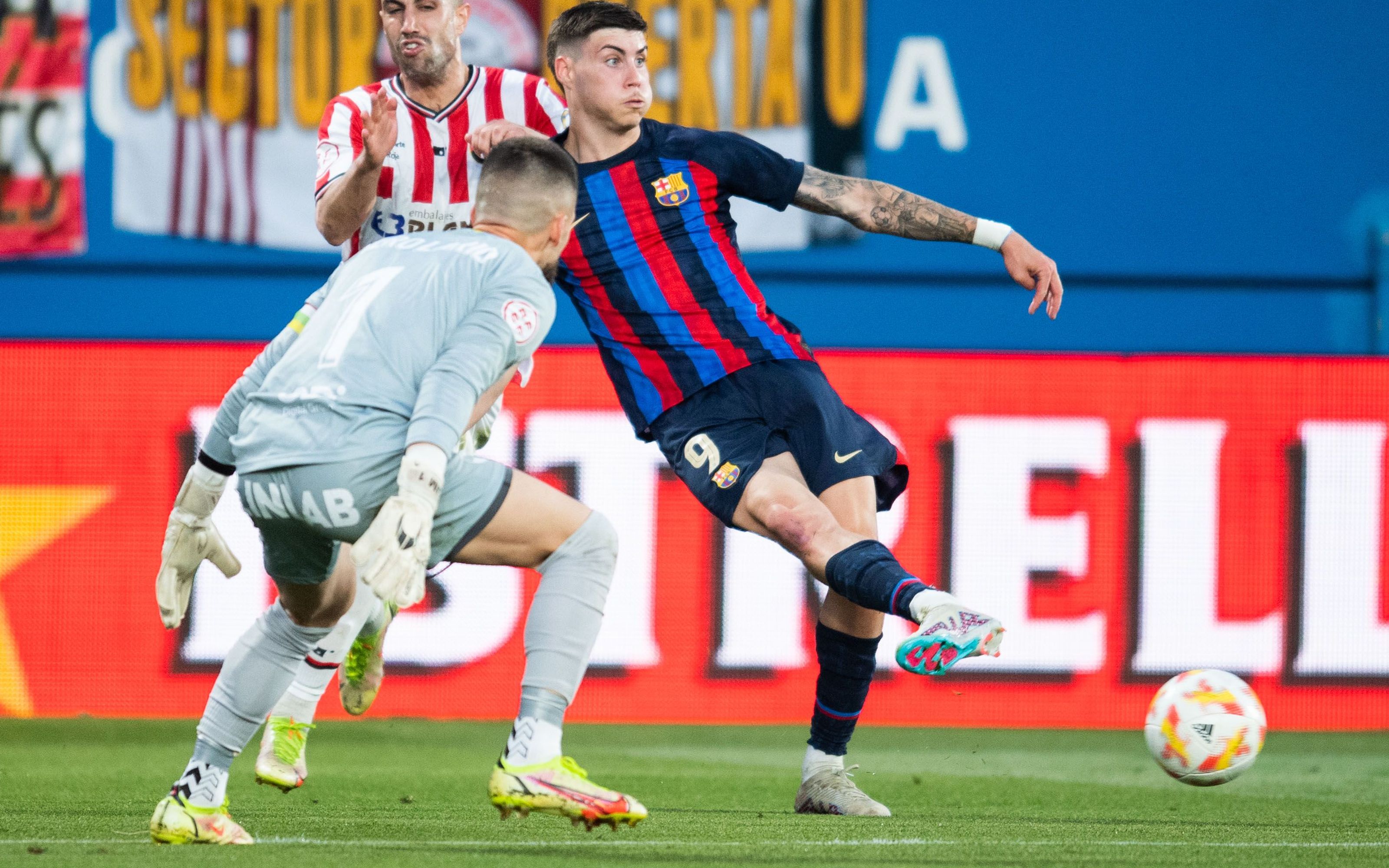 Barça Atlètic - SD Logroñés (3-0)