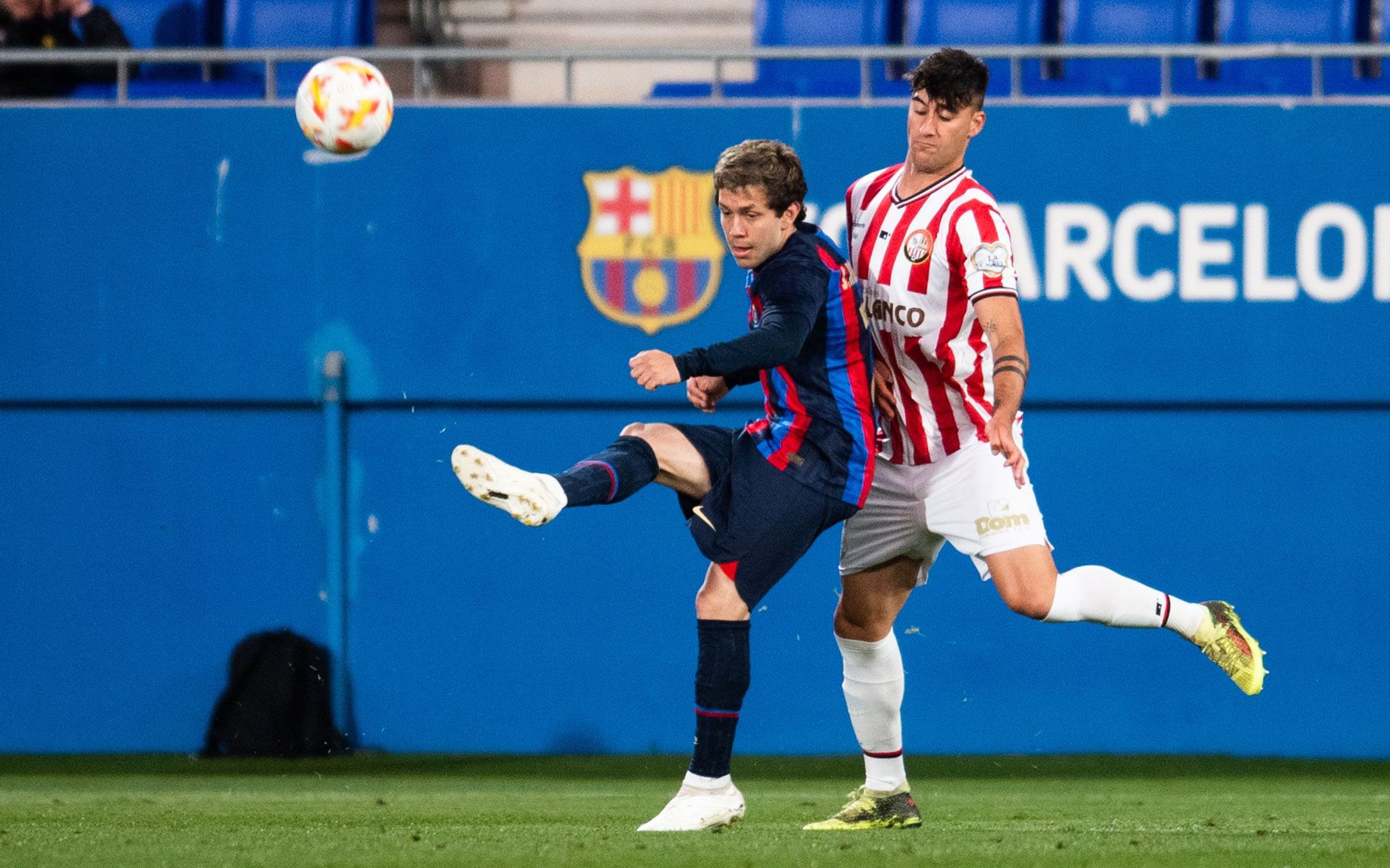 Barça Atlètic - SD Logroñés (3-0)