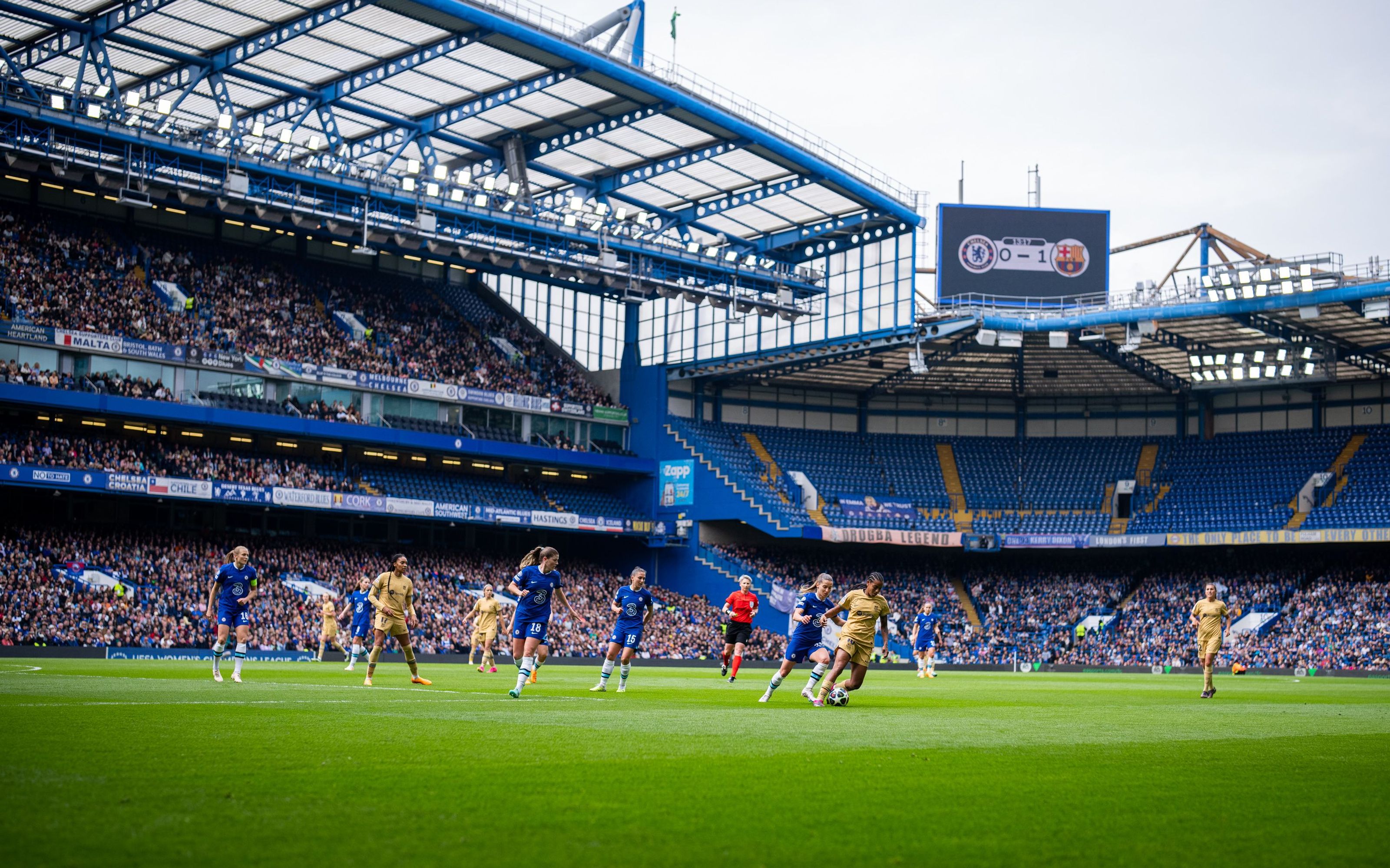 The 0-1 win at Stamford Bridge in photos