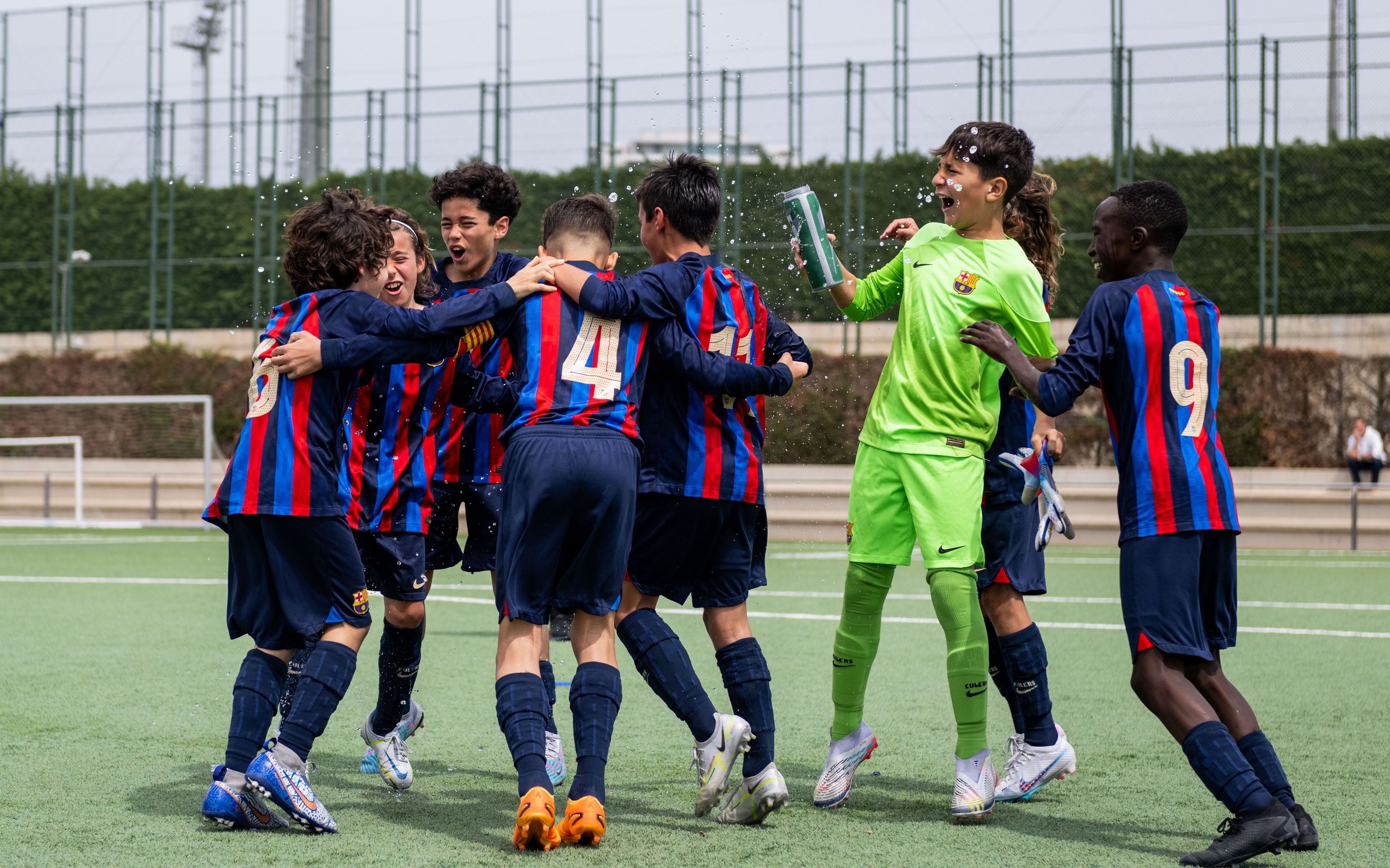 El Alevín C, campeones de Liga en imágenes