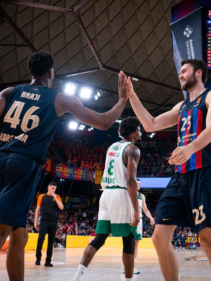 Photos from the win over Zalgiris