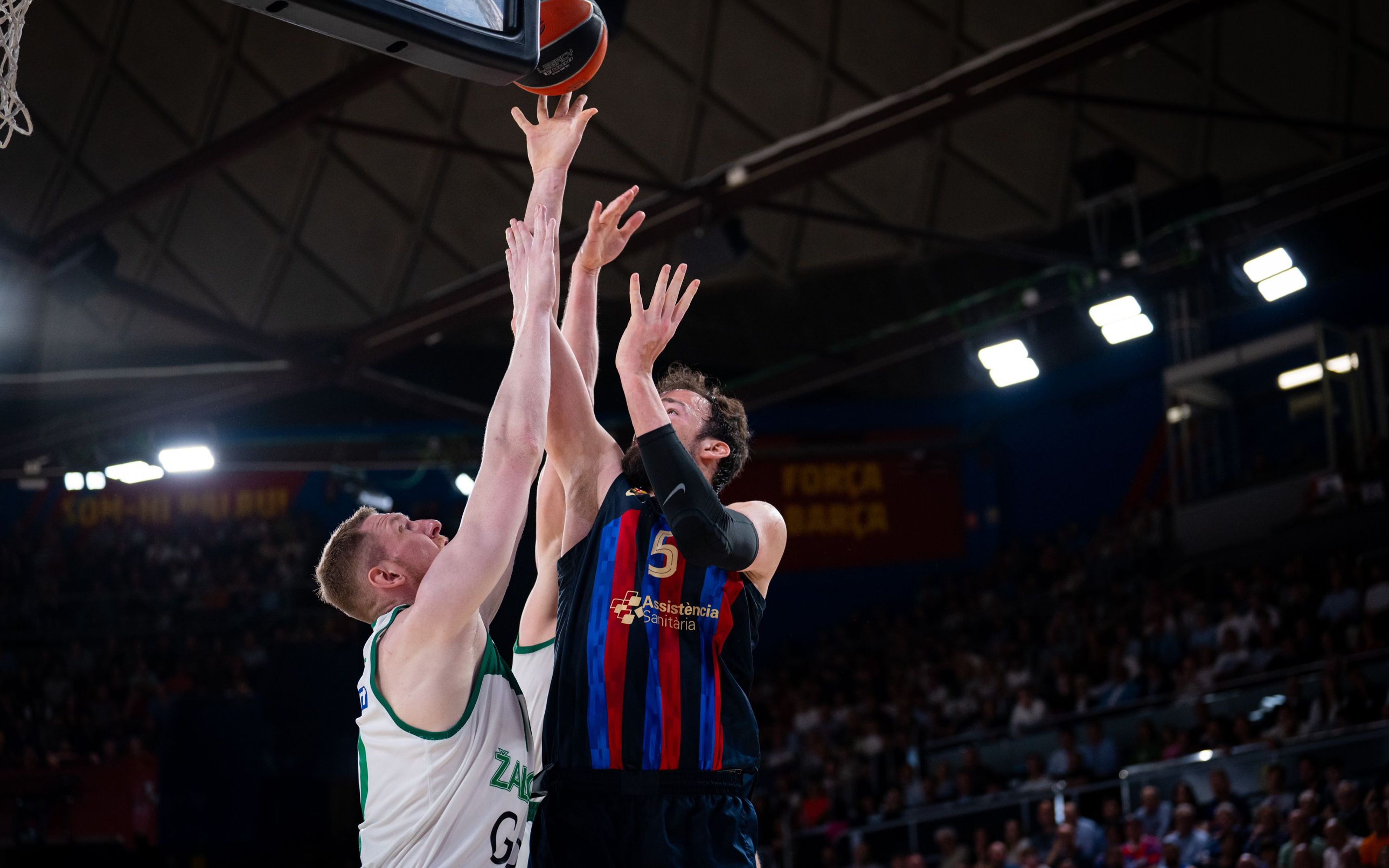 Photos from the win over Zalgiris