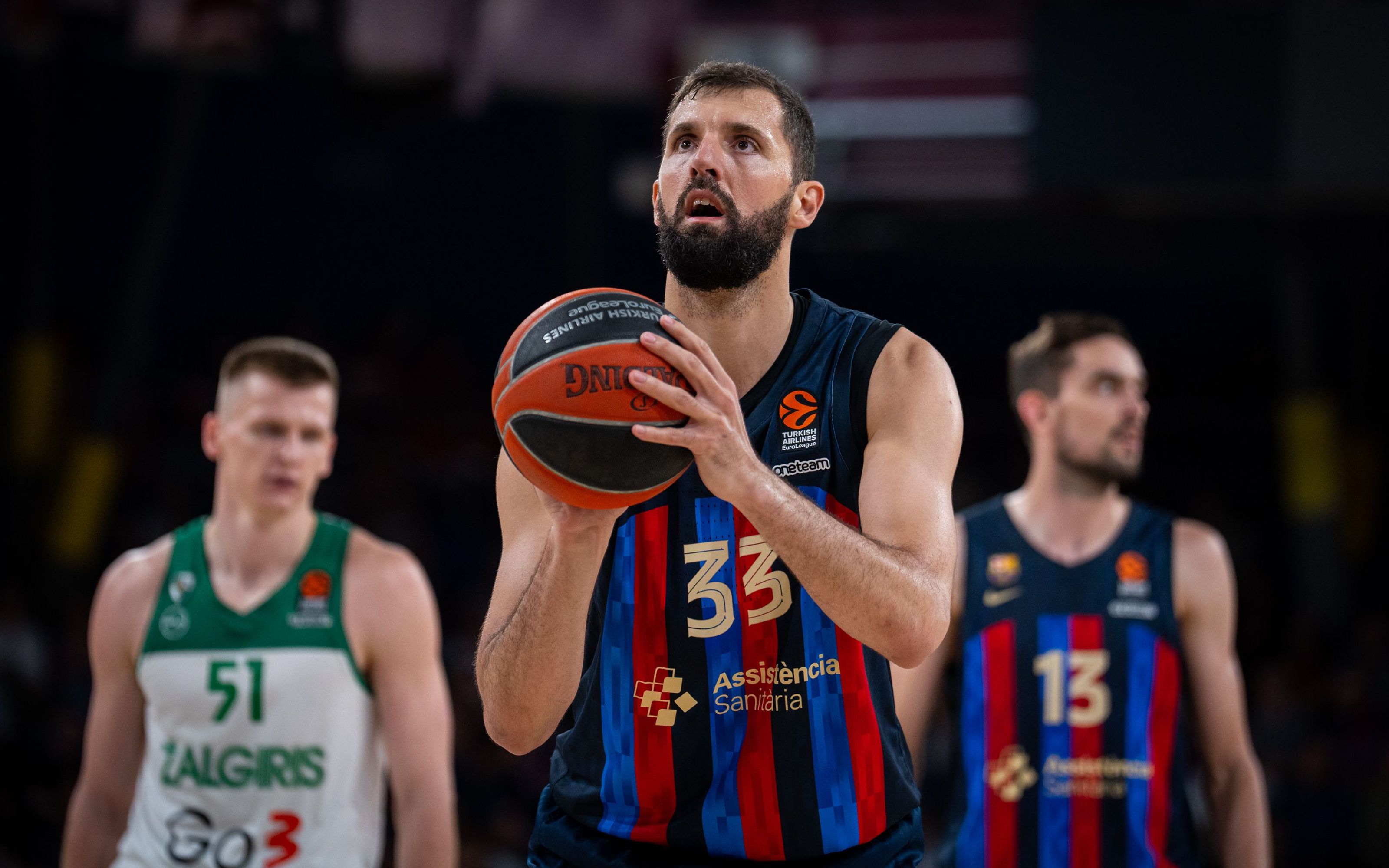 Photos from the win over Zalgiris