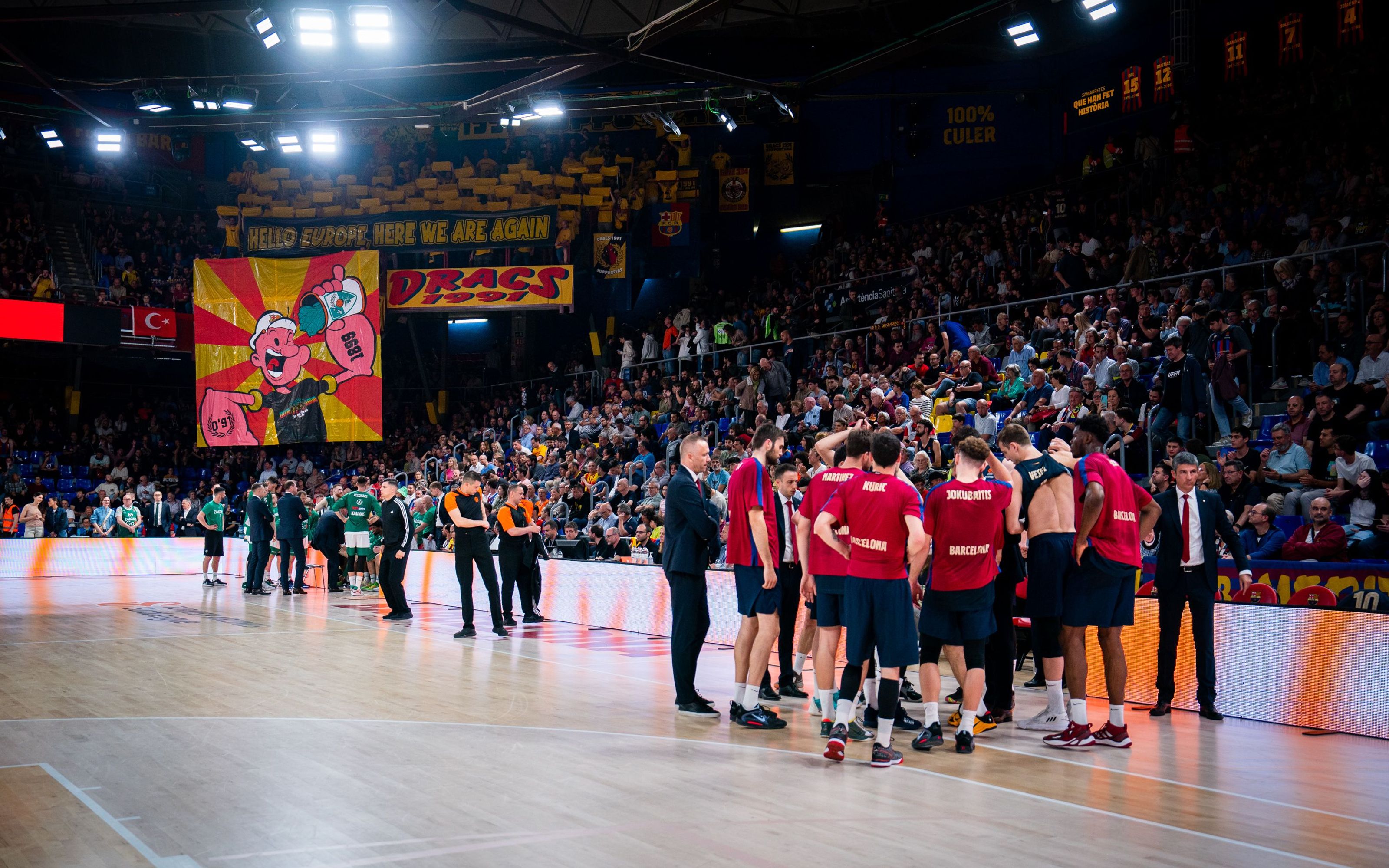 Photos from the win over Zalgiris