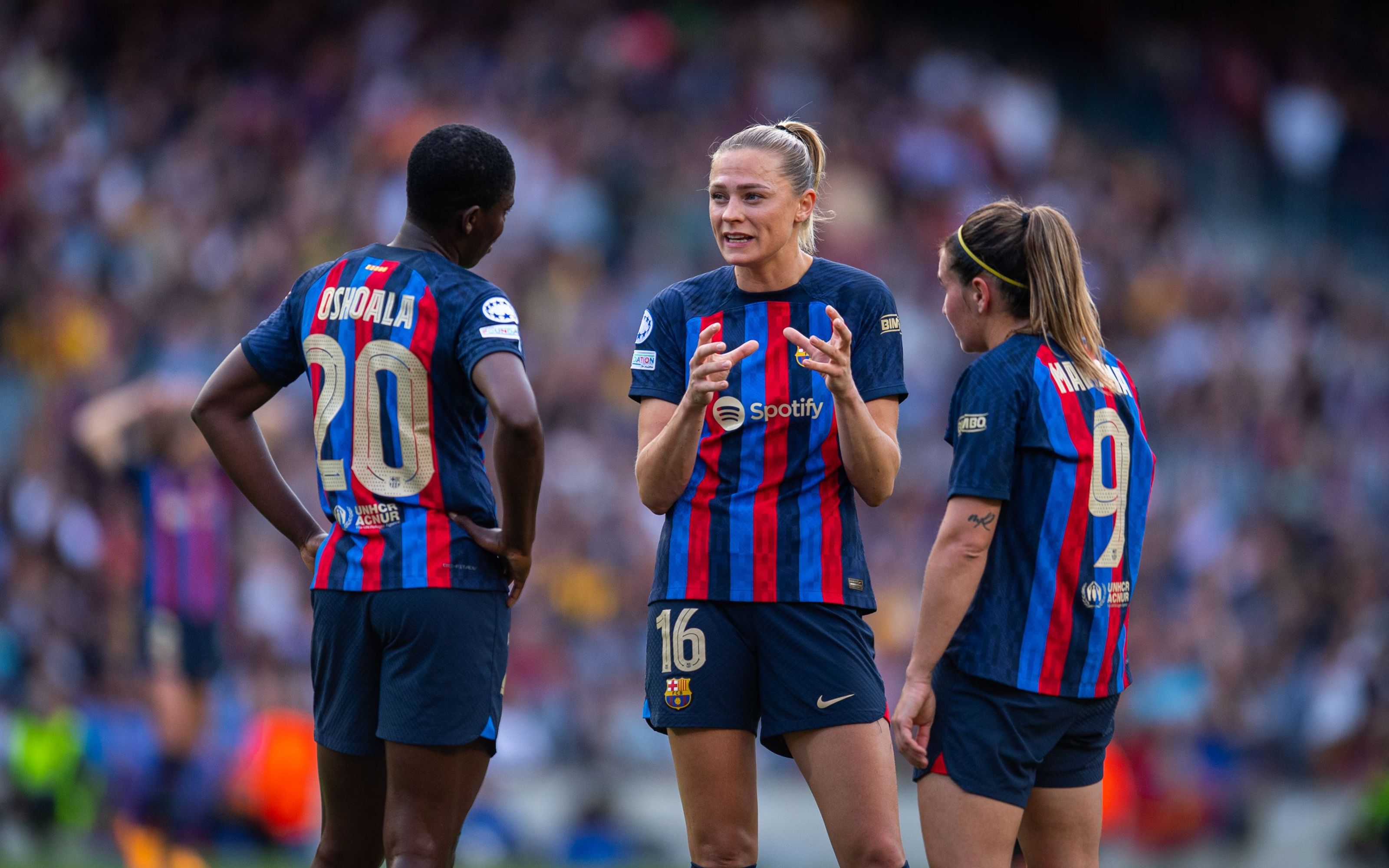 Barça 1-1 Chelsea in the WCL