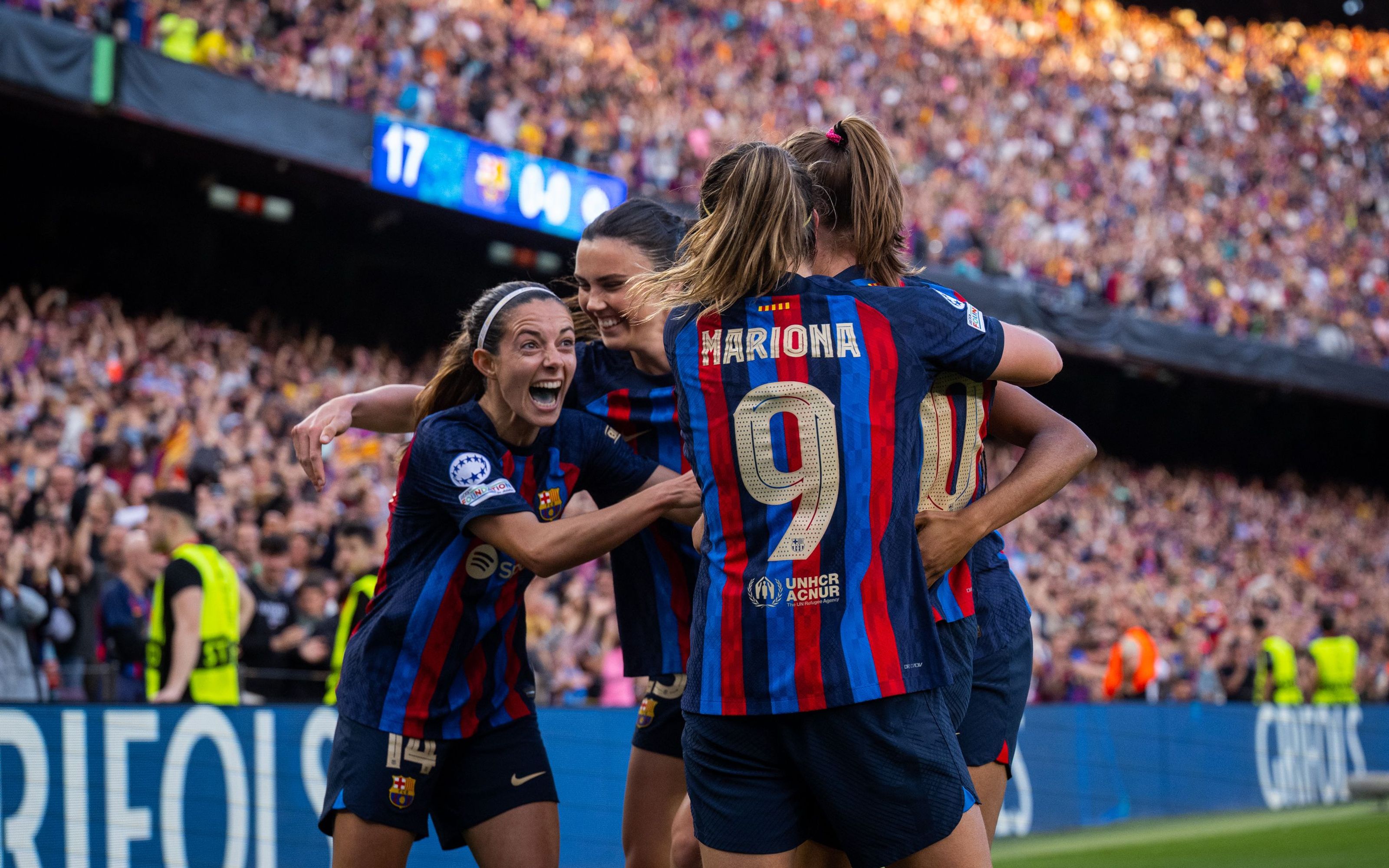Barça 1-1 Chelsea in the WCL