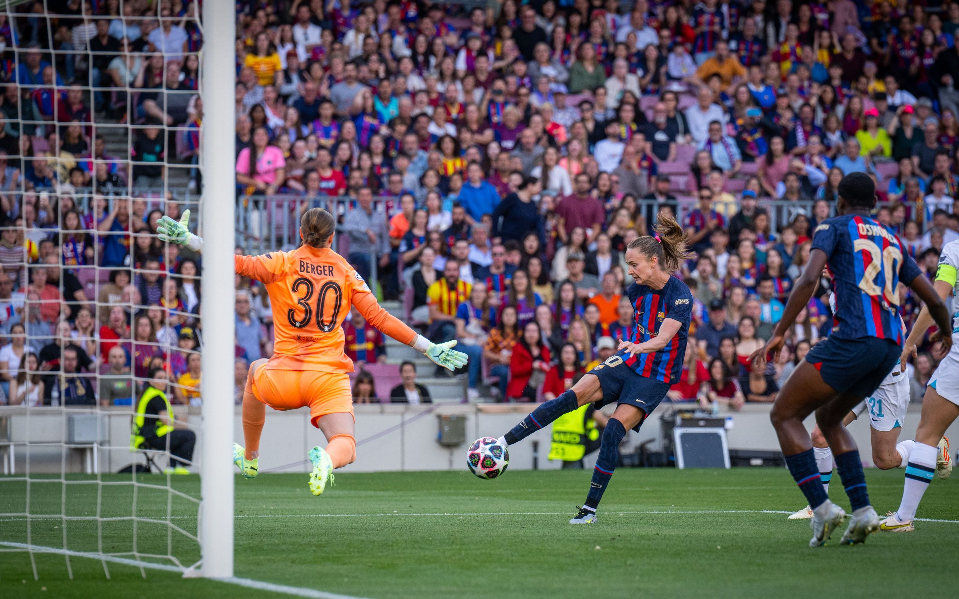 Barça 1-1 Chelsea in the WCL