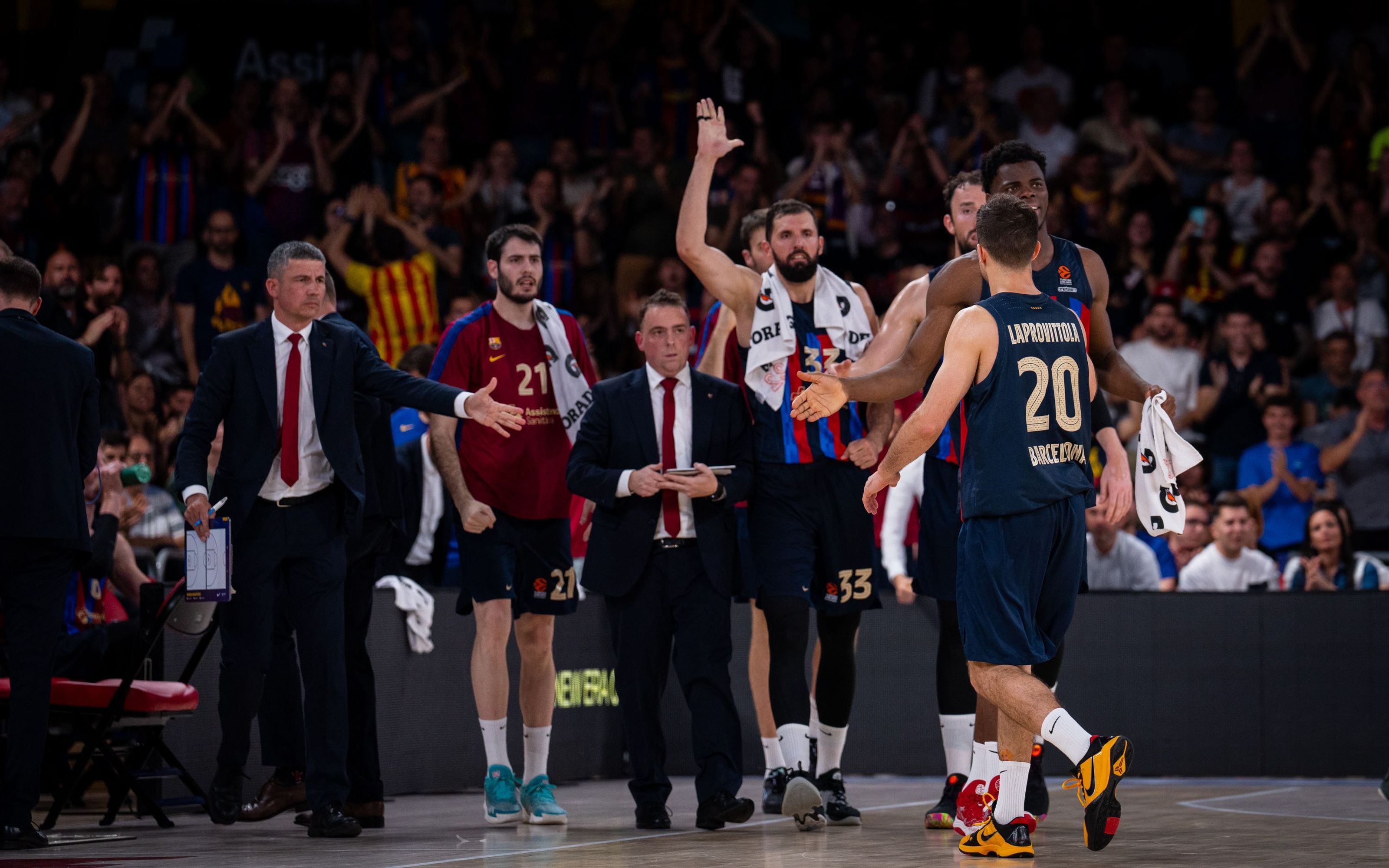 Photos from Barça 89 Zalgiris 81