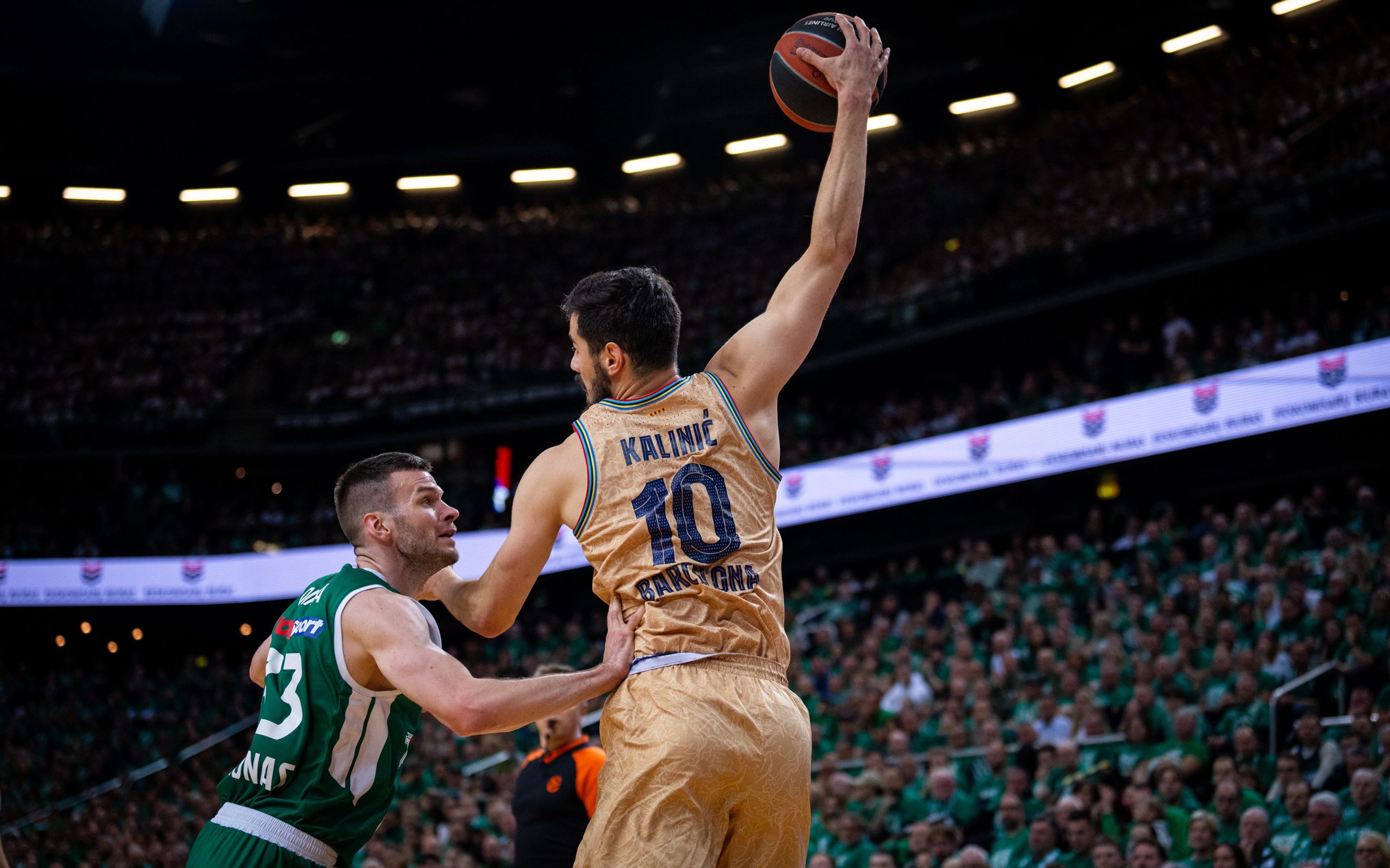 The decisive win against Zalgiris in photos