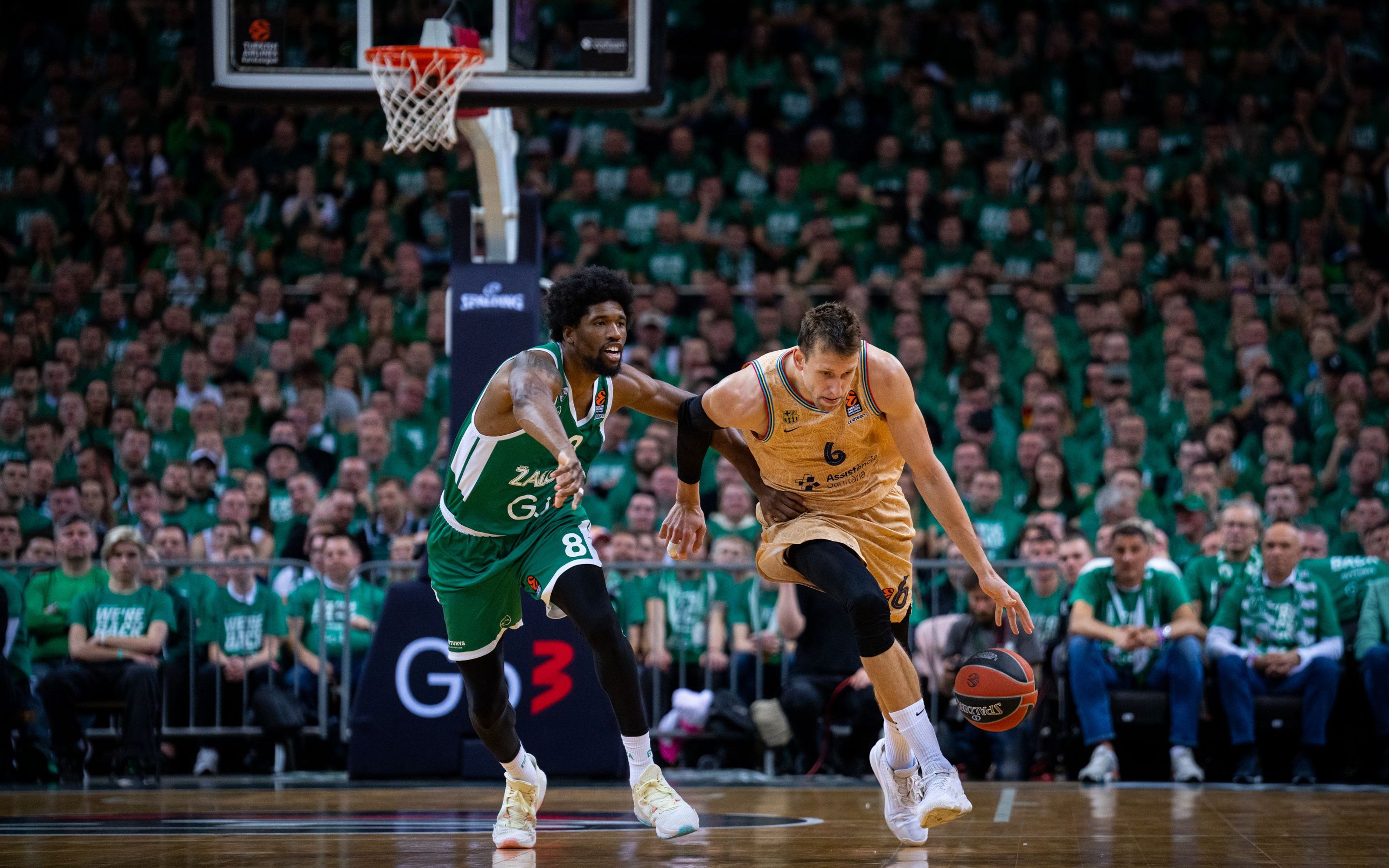 The decisive win against Zalgiris in photos