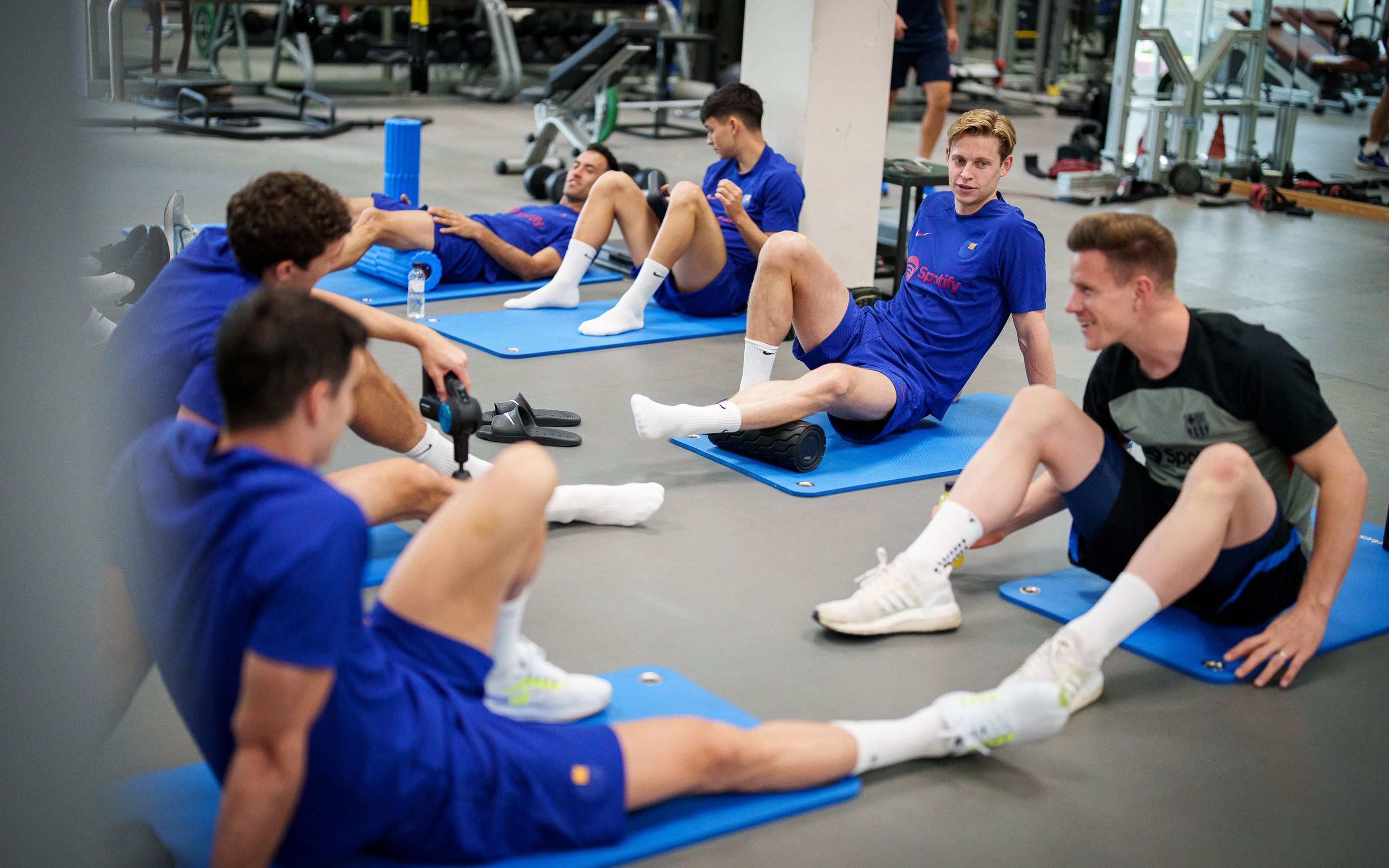 Recovery session in photos after Osasuna win