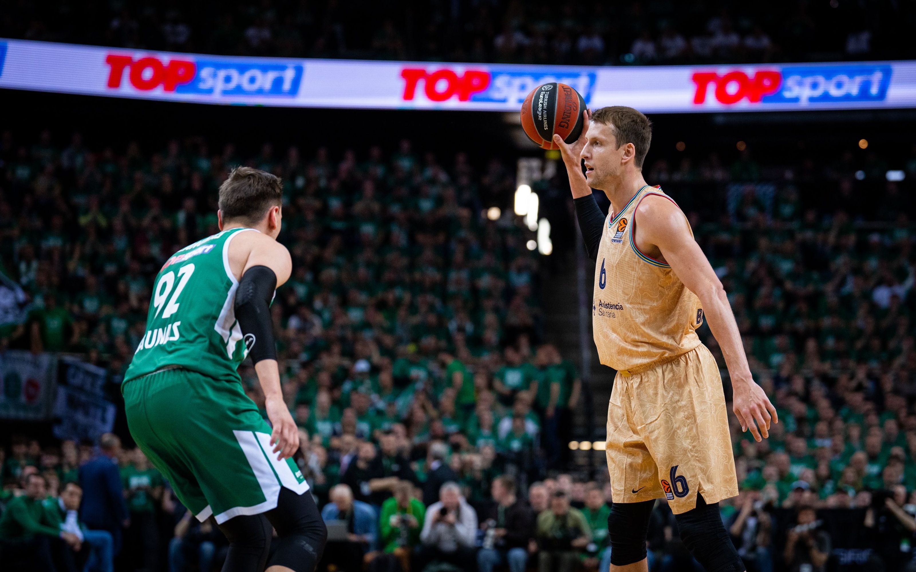 La victoria definitiva contra el Zalgiris, en imágenes