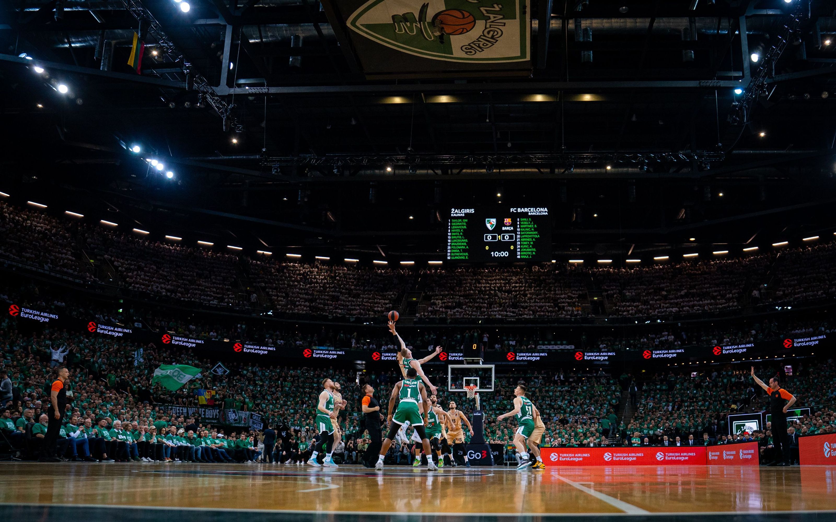 La victoria definitiva contra el Zalgiris, en imágenes