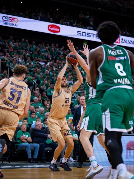 The decisive win against Zalgiris in photos