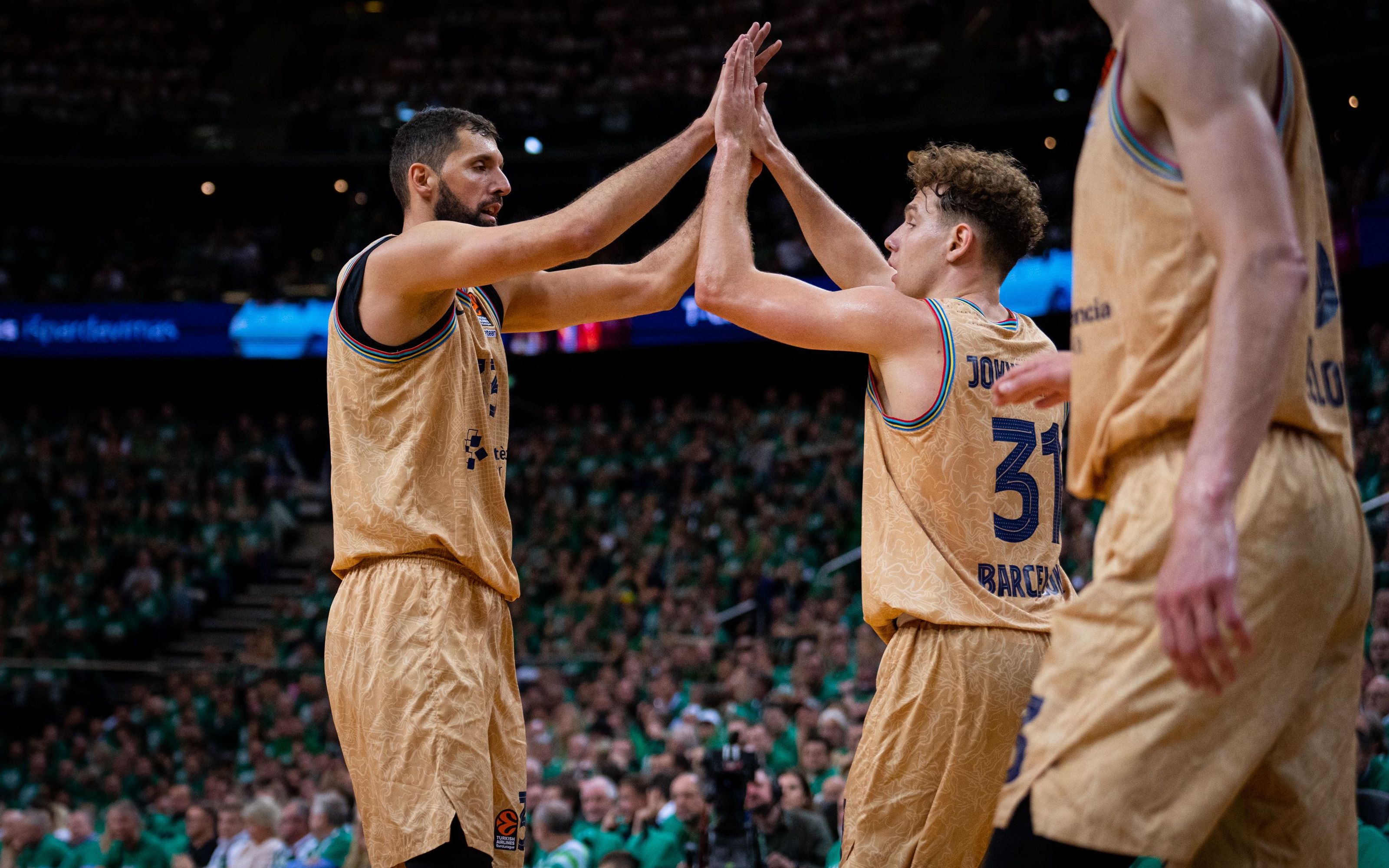 The decisive win against Zalgiris in photos