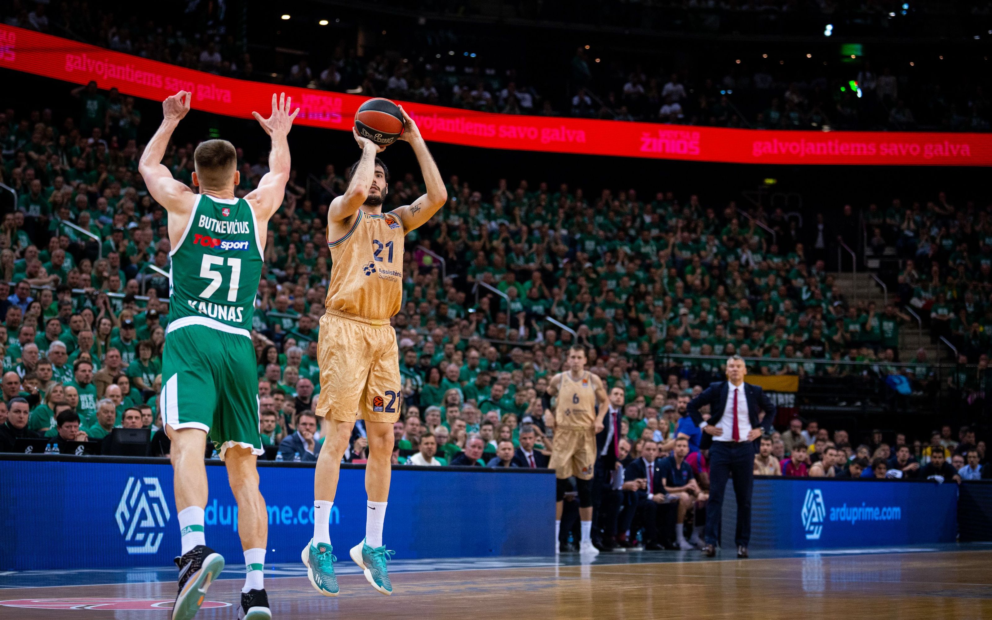 La victoria definitiva contra el Zalgiris, en imágenes