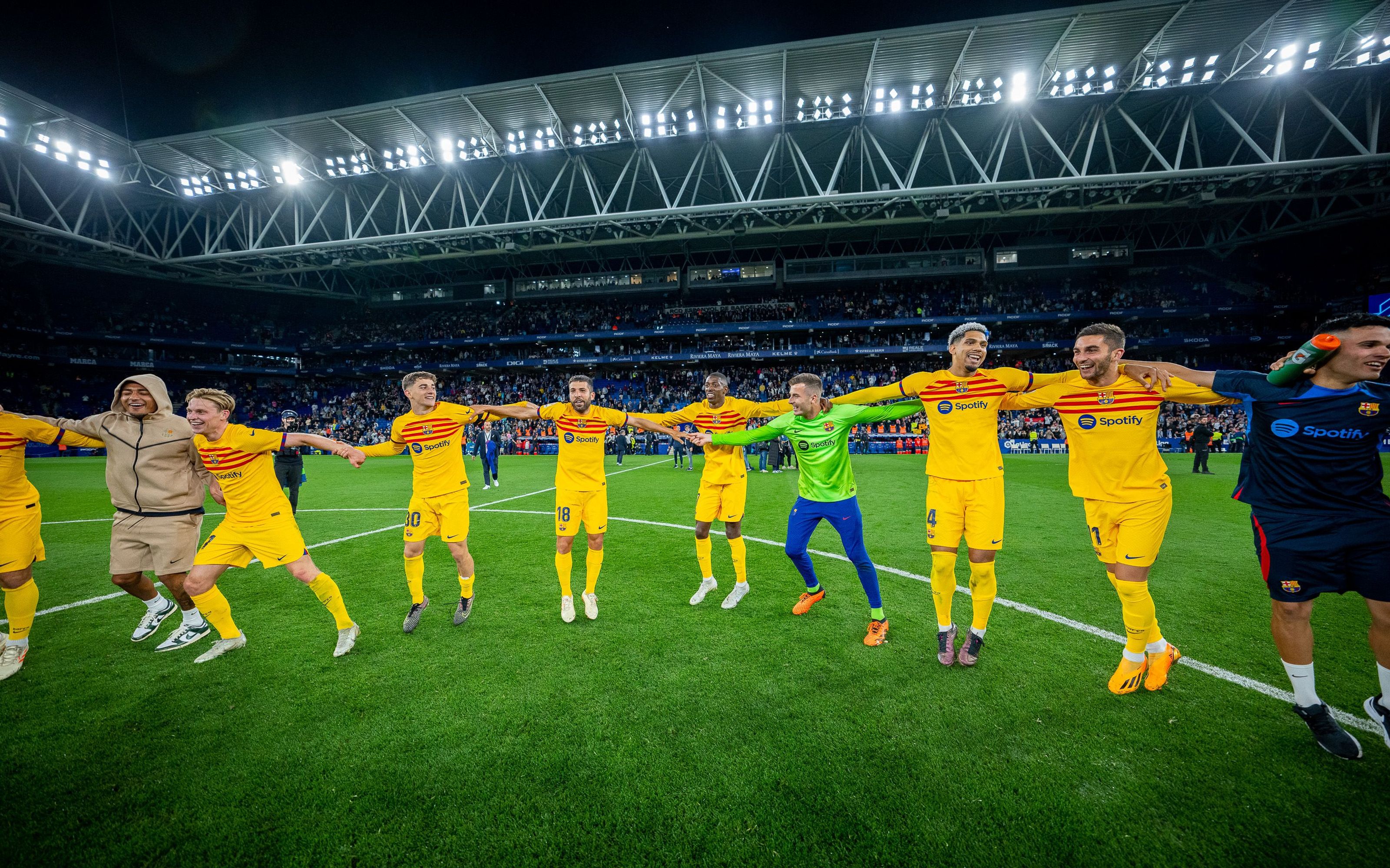 League title joy