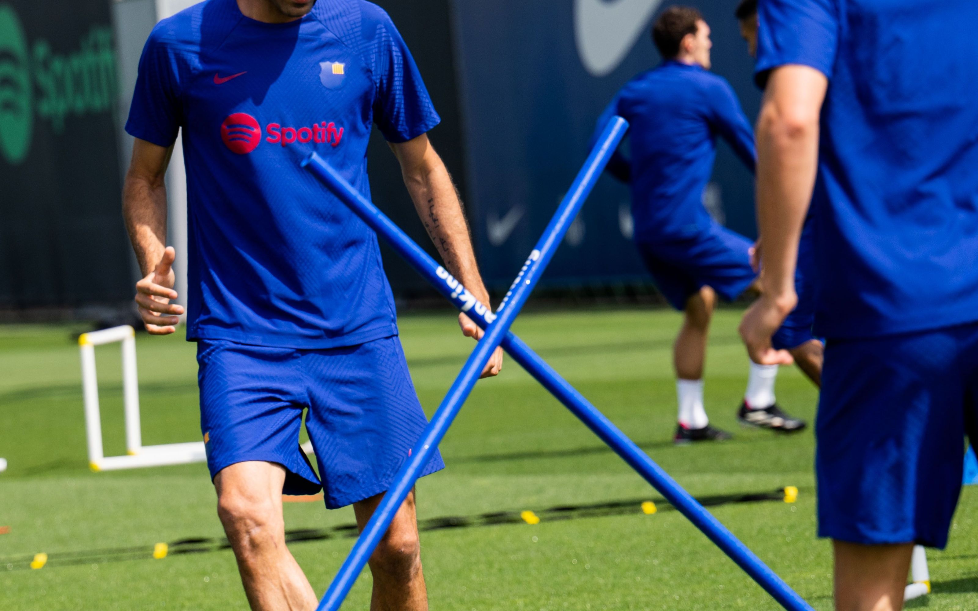 Session ahead of final game at Spotify Camp Nou
