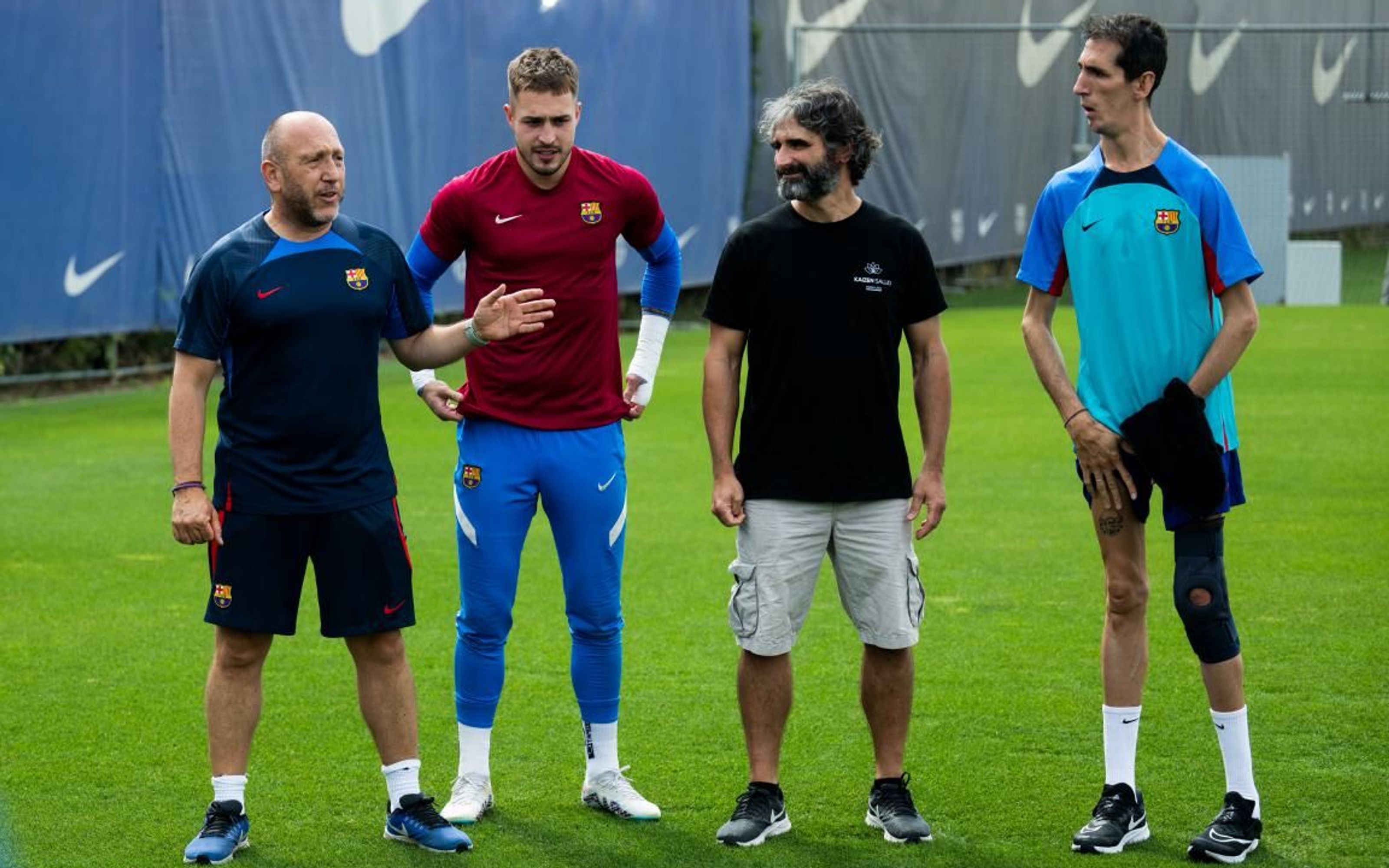 Entrenamiento del Barça Atlètic con Àlex Roca (01-06-23)