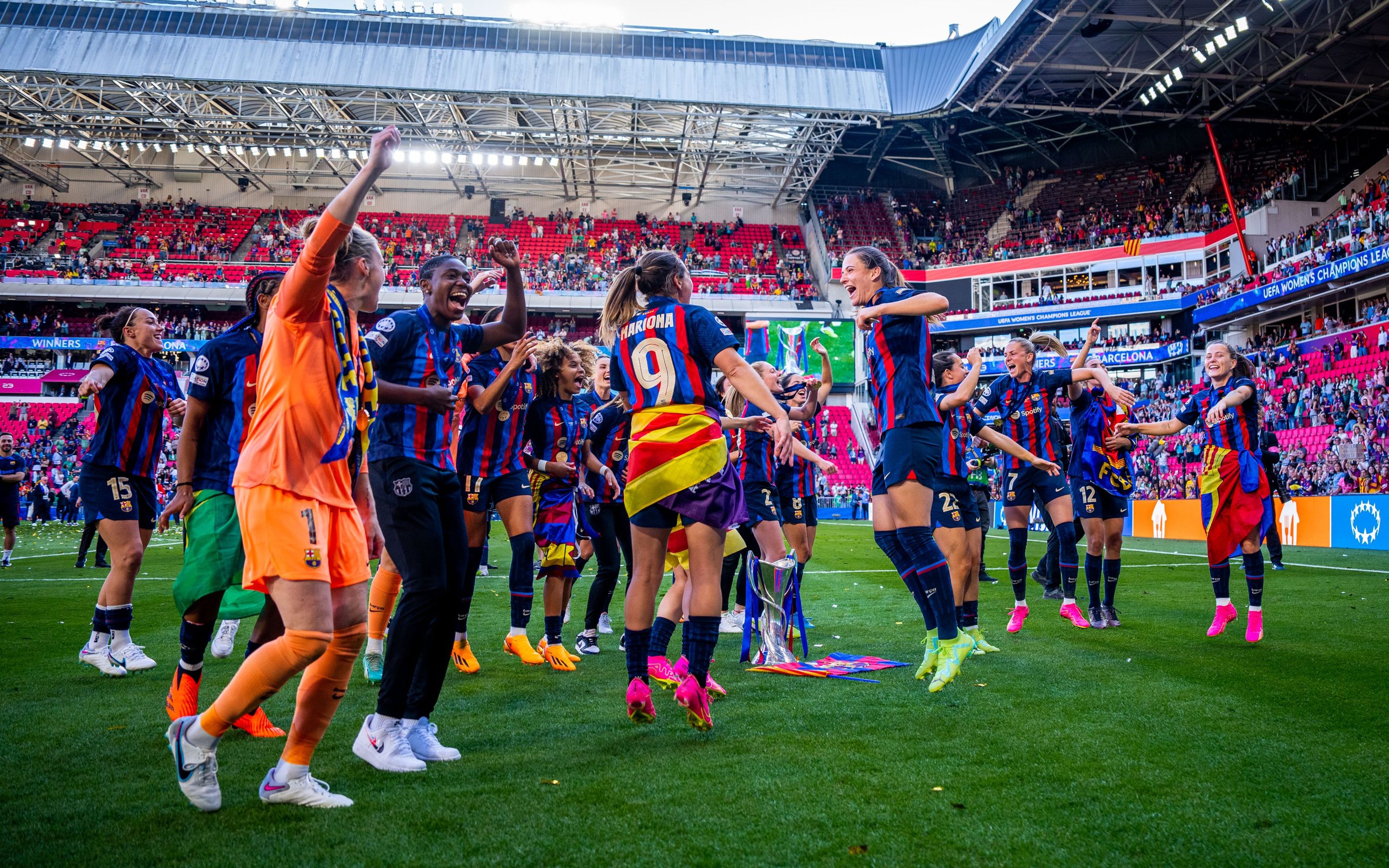 The best photos from a historic victory